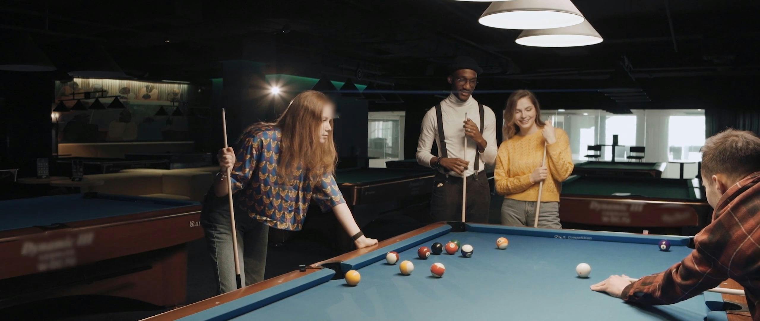 Friends Playing Billiards Free Stock Video Footage, Royalty-Free 4K ...