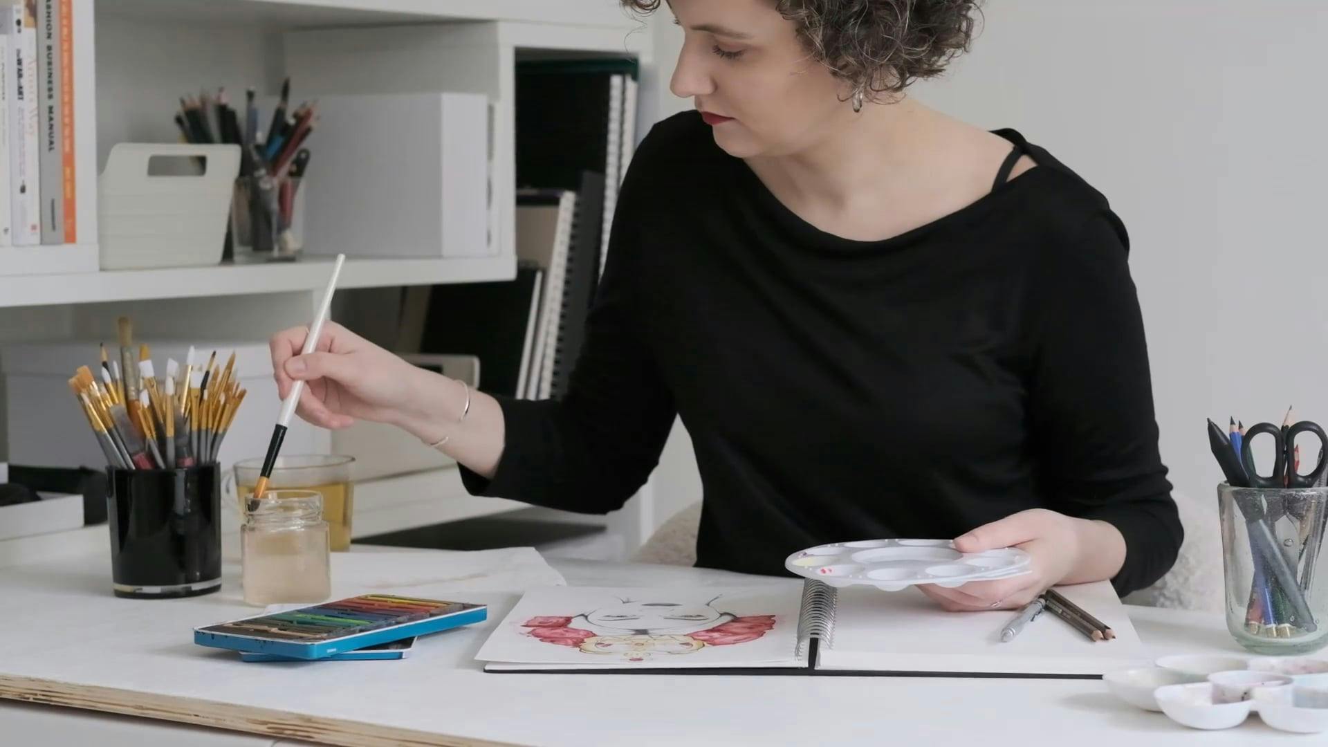 Women Making Arts and Crafts · Free Stock Video