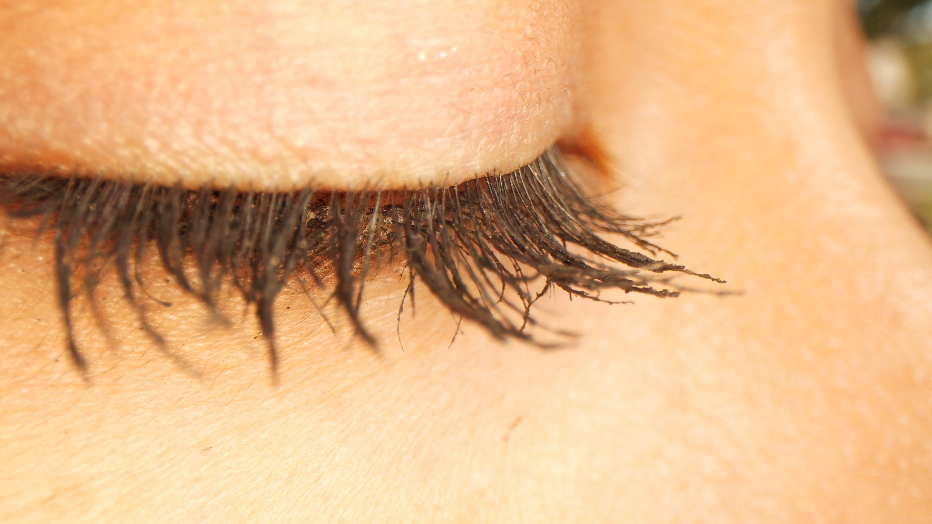 Close-up Video of a Eyelash Free Stock Video Footage, Royalty-Free 4K ...