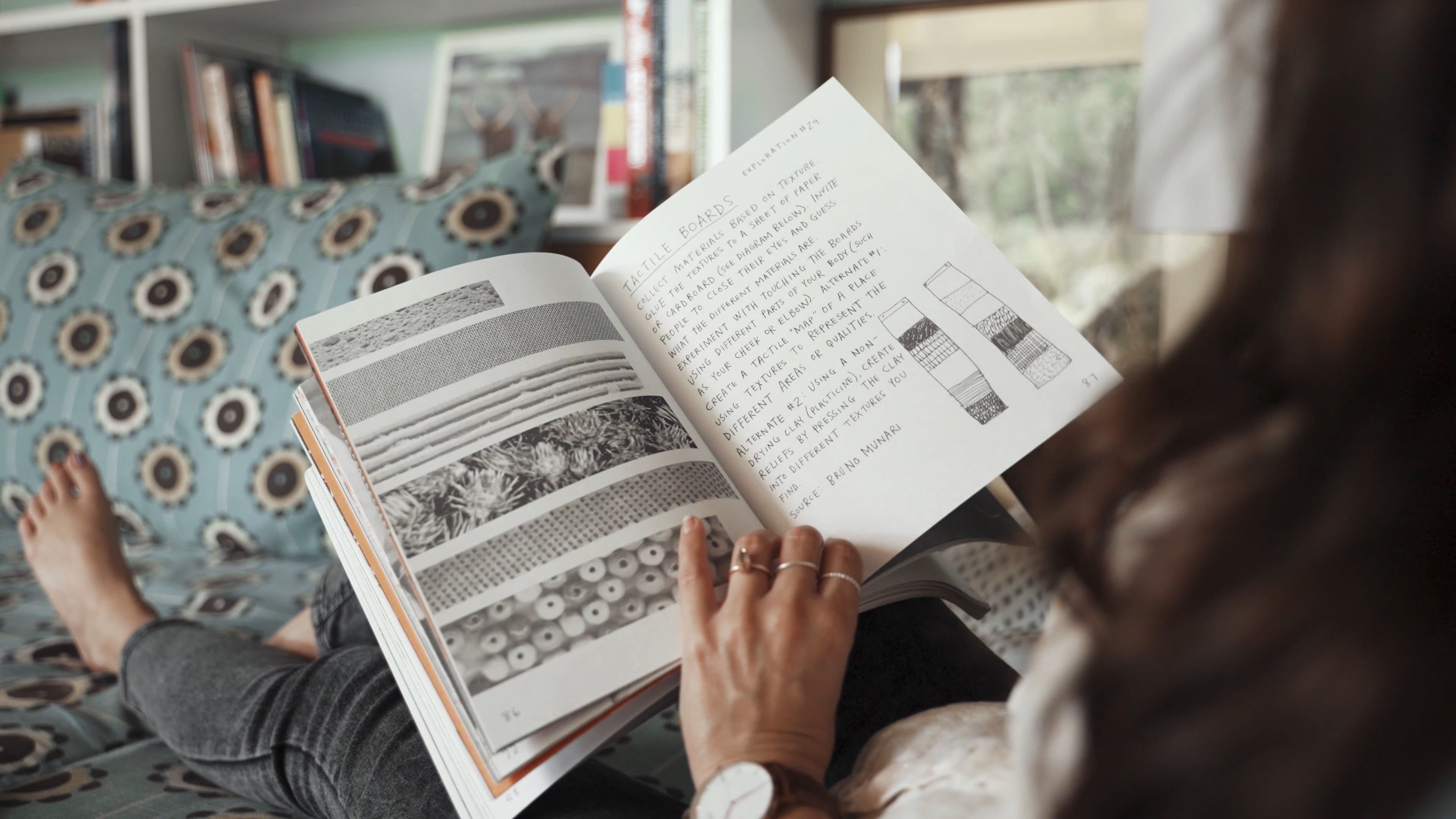 Woman is Reading Book Free Stock Video Footage, Royalty-Free 4K & HD ...