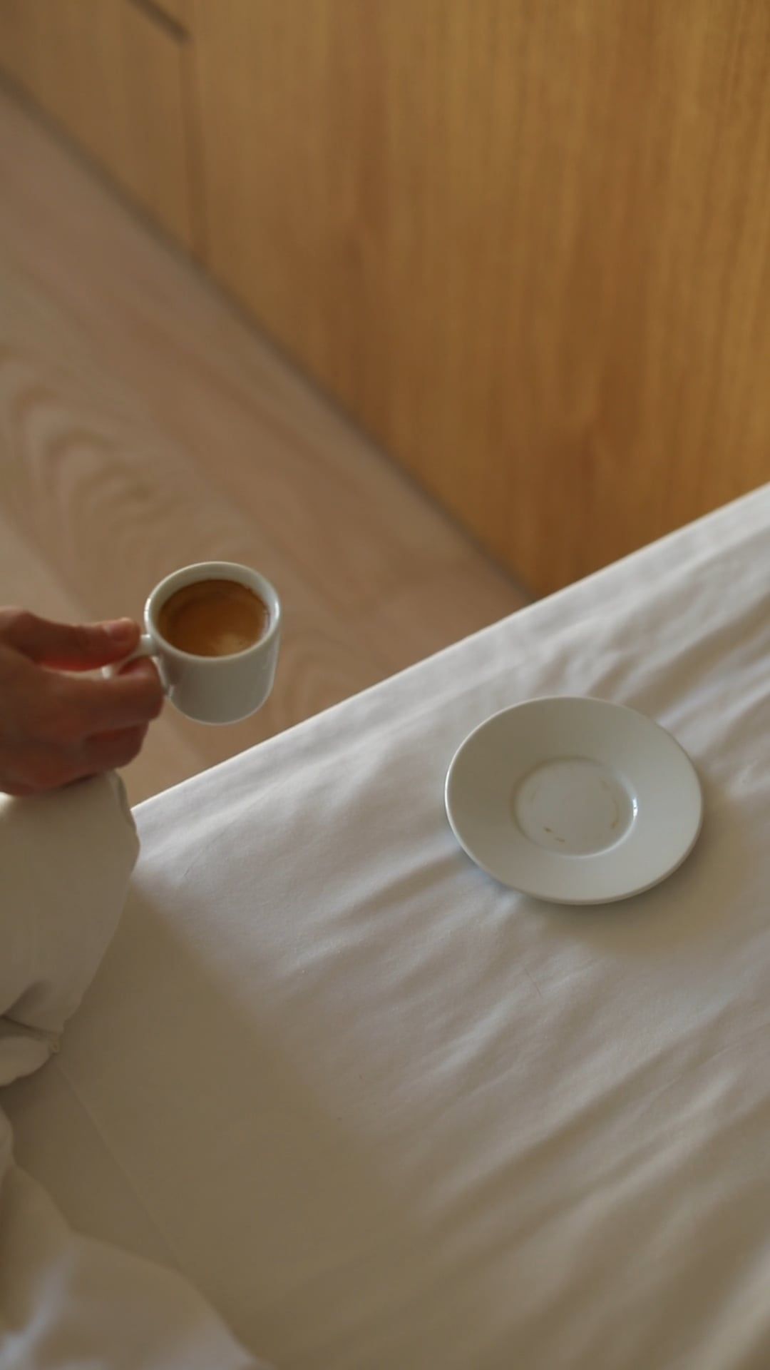 A Person Placing a Cup on a Saucer Free Stock Video Footage, Royalty ...