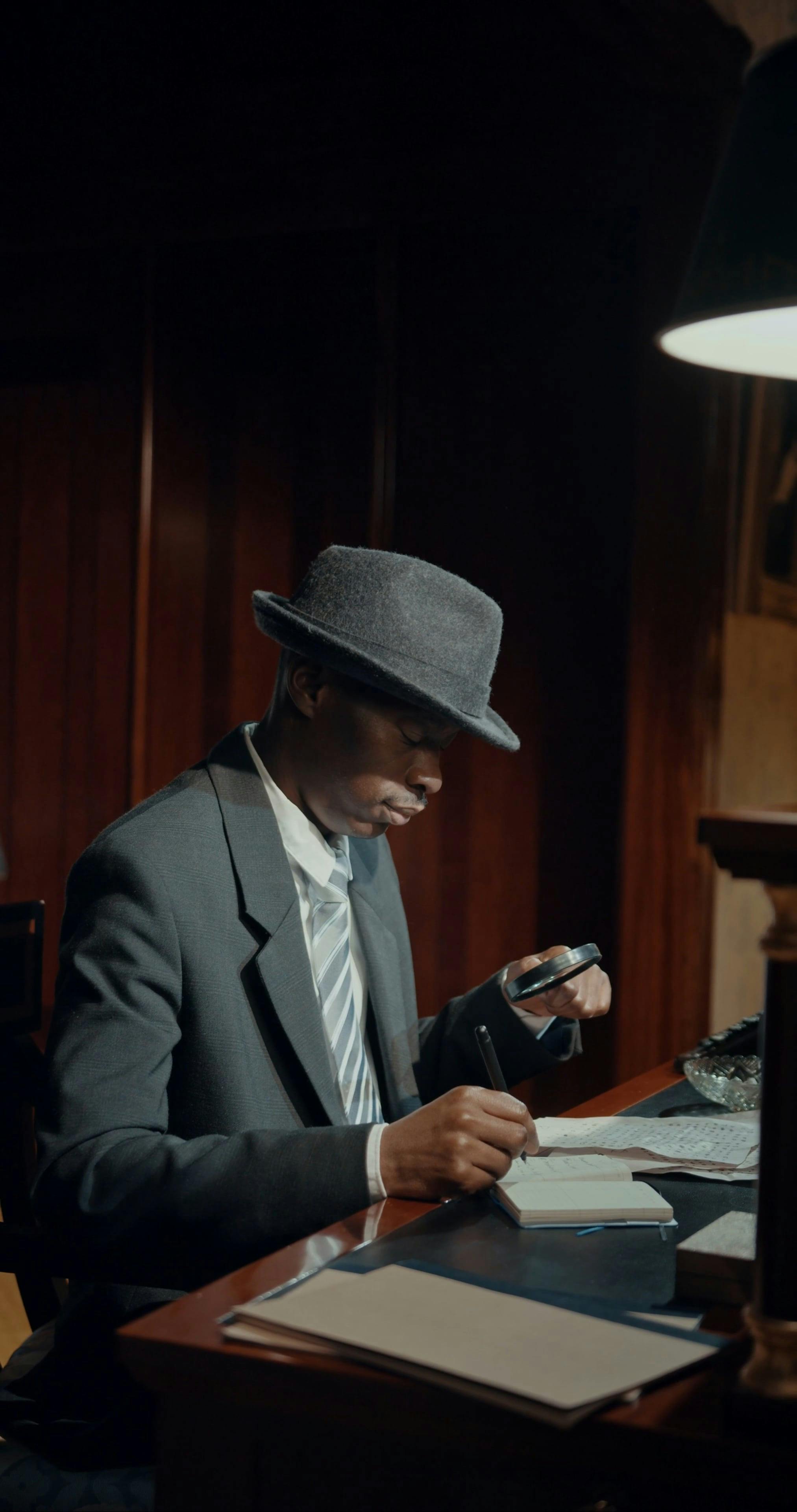 A Man Doing Investigative Work · Free Stock Video