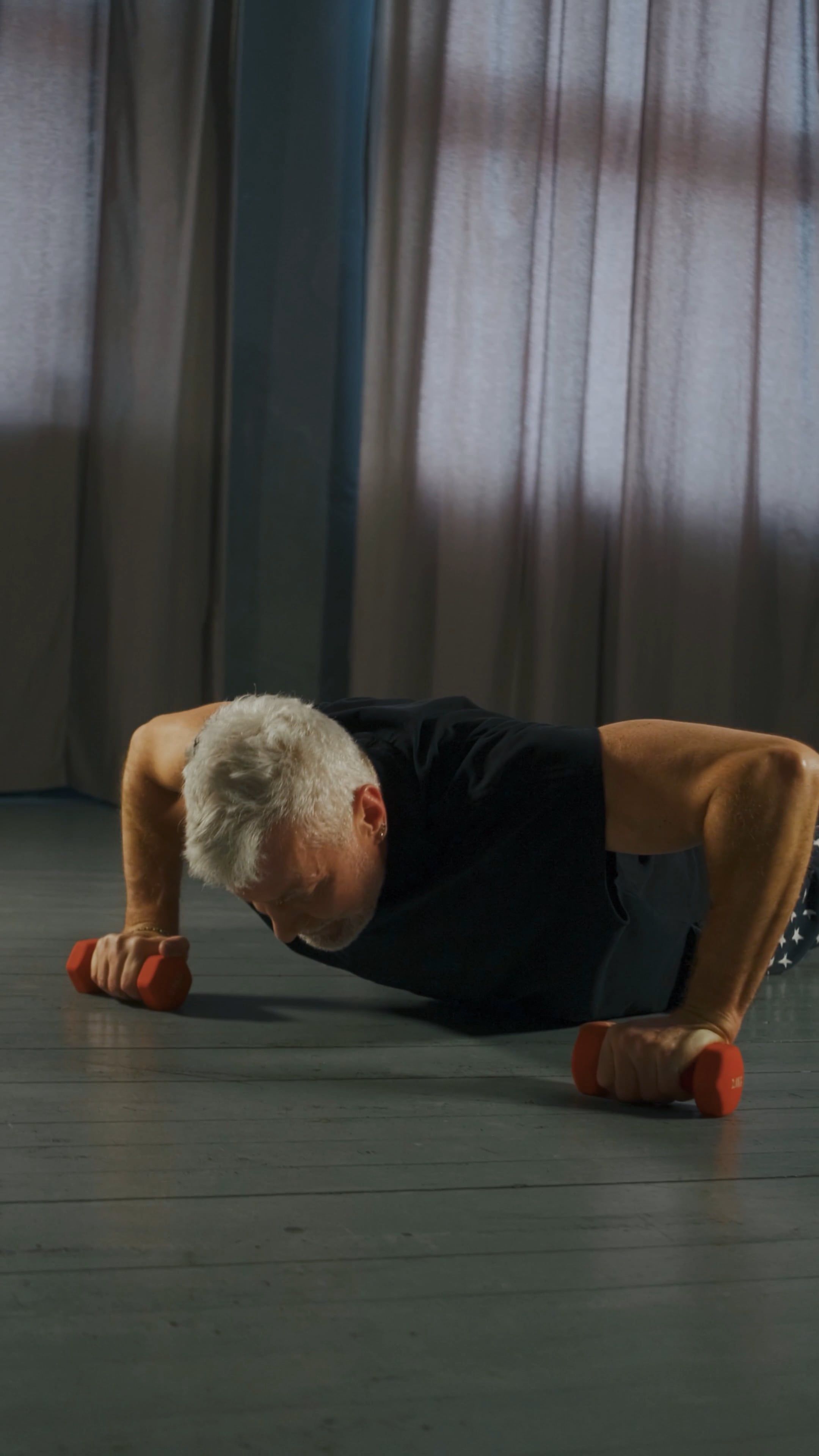 Elderly Man Doing Push-Ups Free Stock Video Footage, Royalty-Free 4K ...