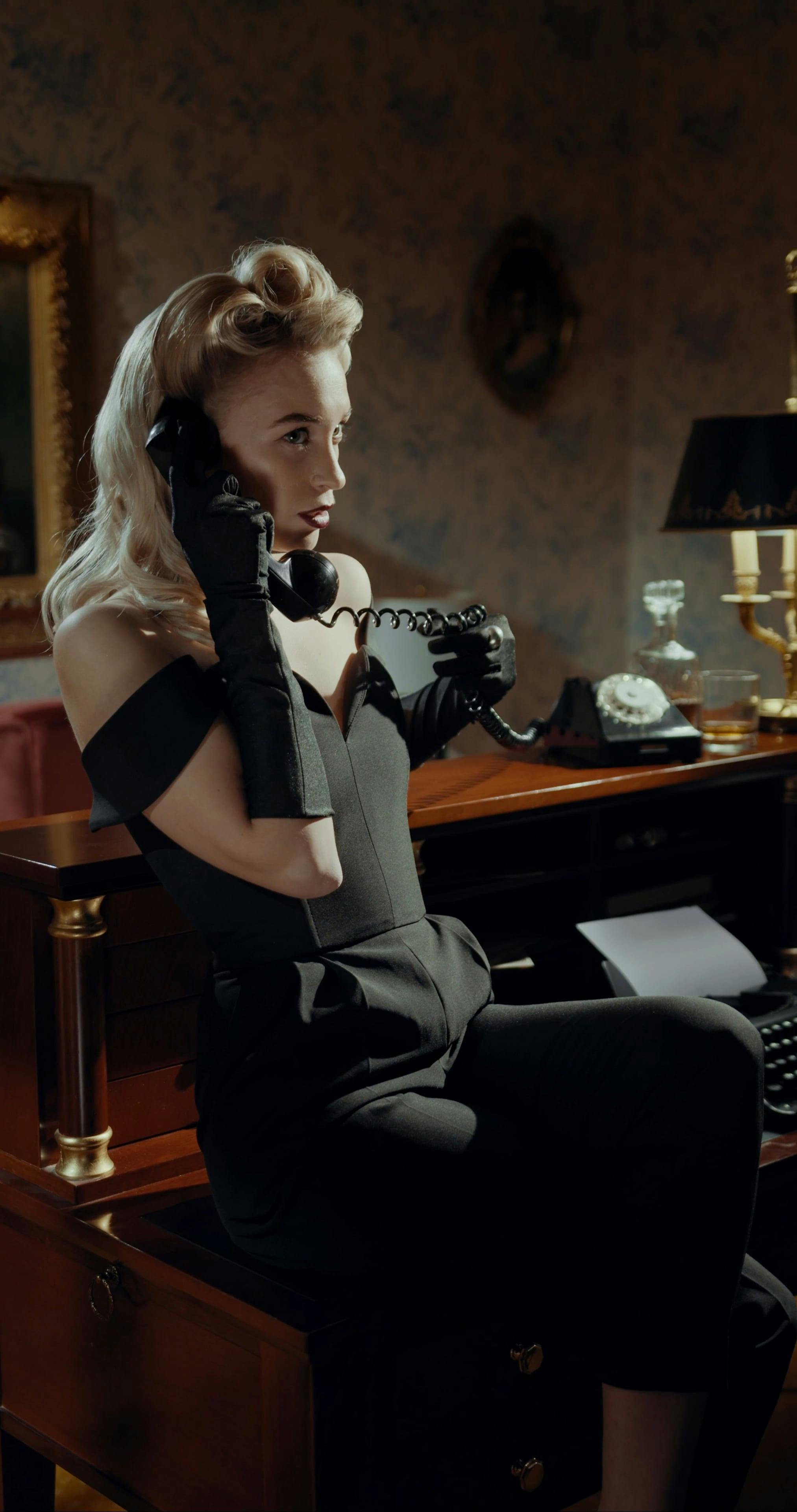 A Woman On A Telephone Call Free Stock Video Footage, Royalty-Free 4K ...