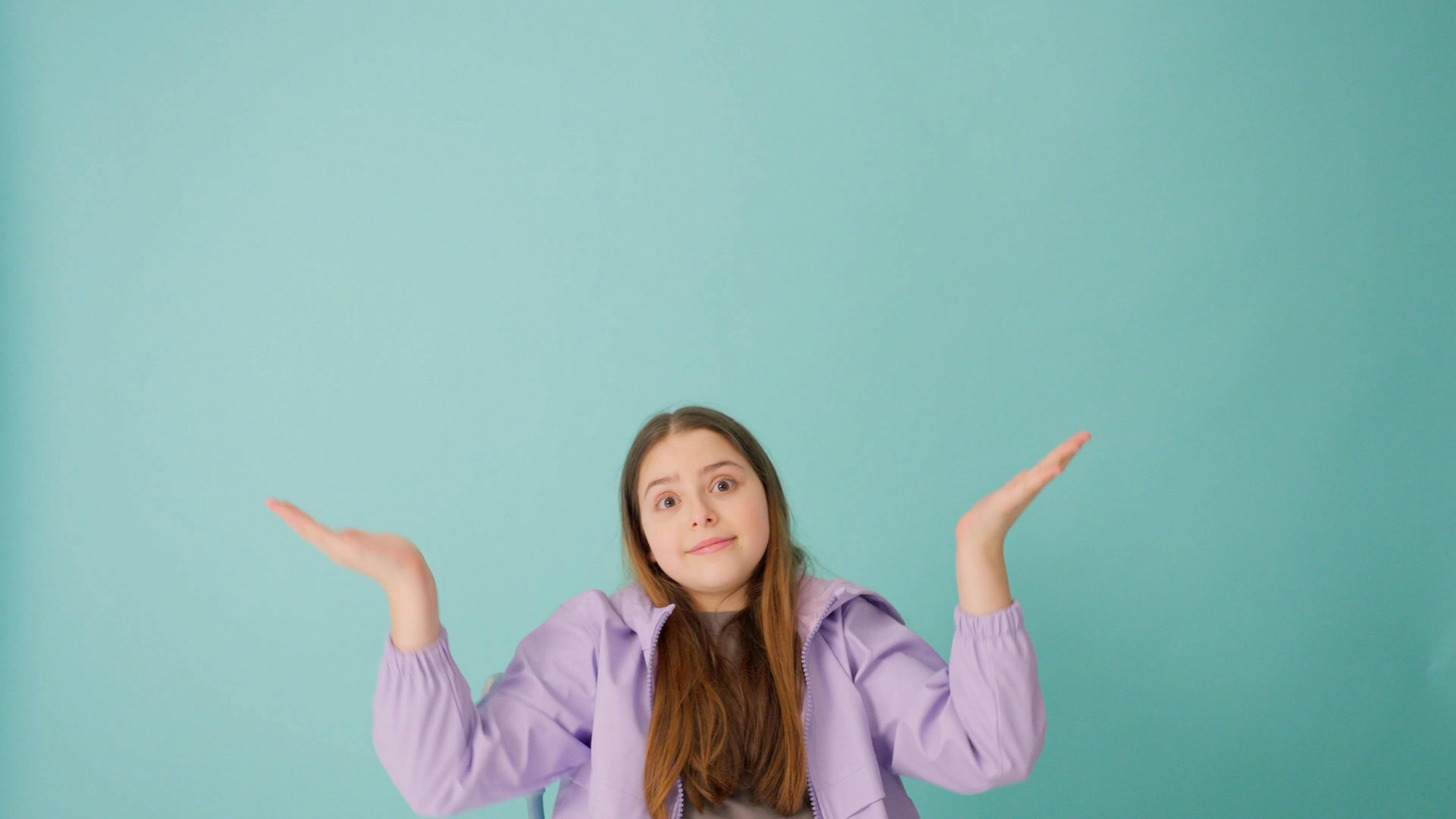 Video of a Girl Raising her Hands Free Stock Video Footage, Royalty ...