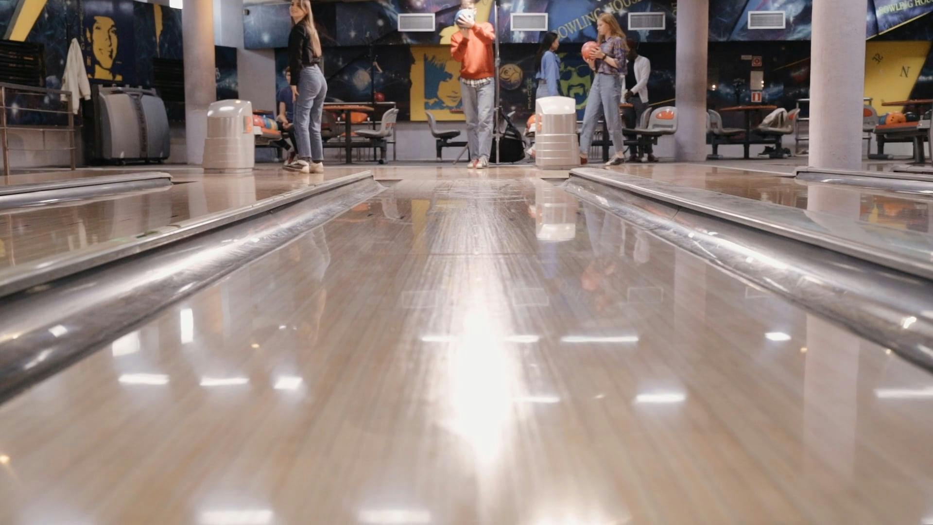 Front View Of Man Playing Bowling Free Stock Video Footage, Royalty ...