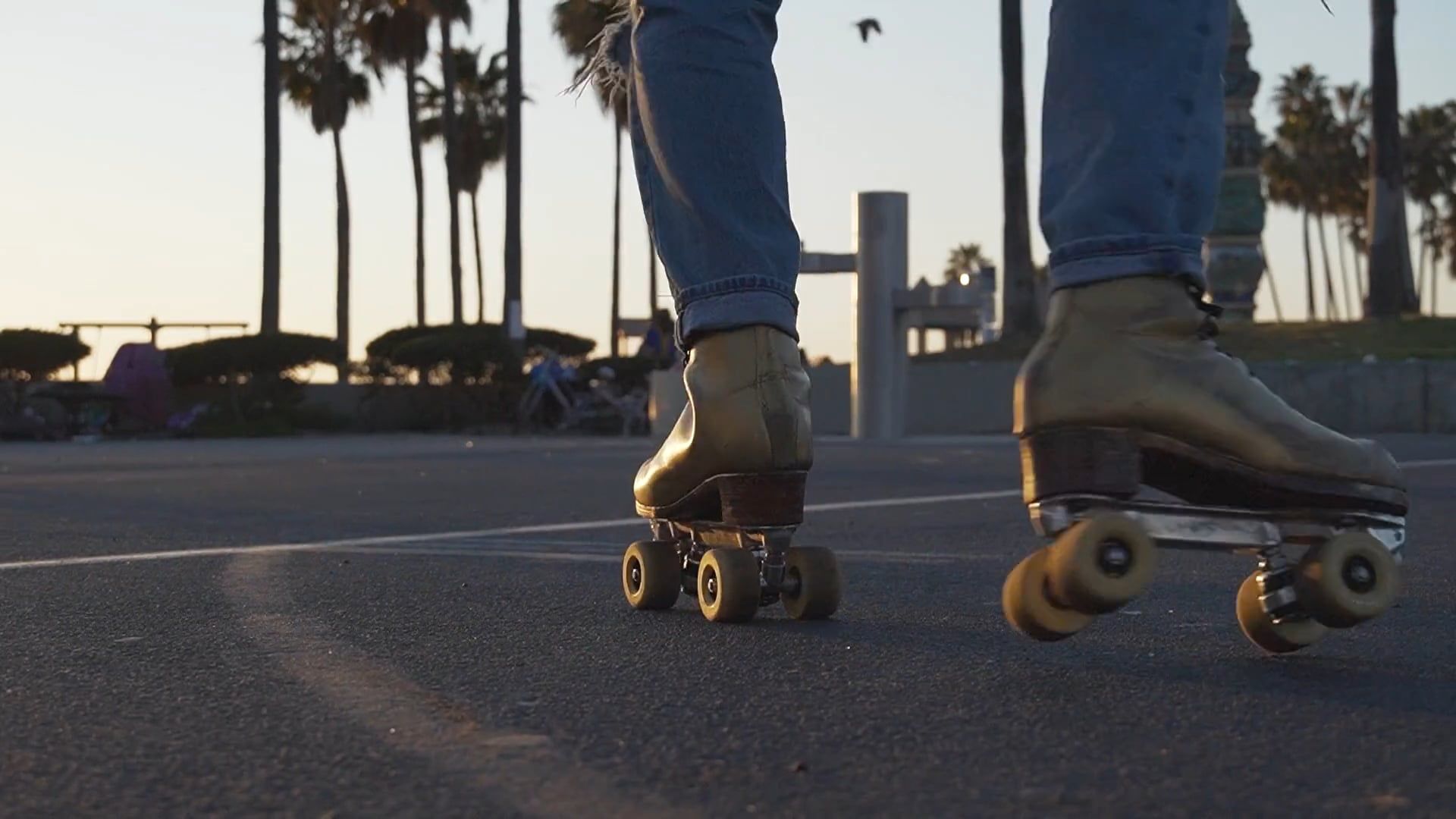 A Person Doing Roller Skate Tricks Free Stock Video Footage, Royalty ...