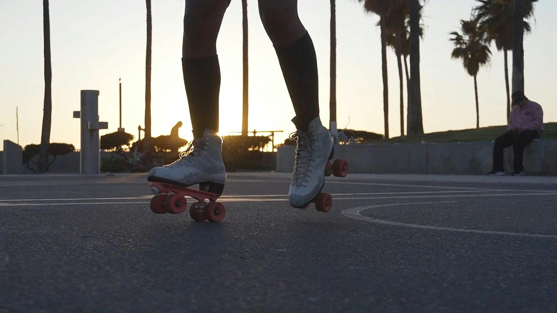 Close-up Footage of a Person Roller Skating Free Stock Video Footage ...