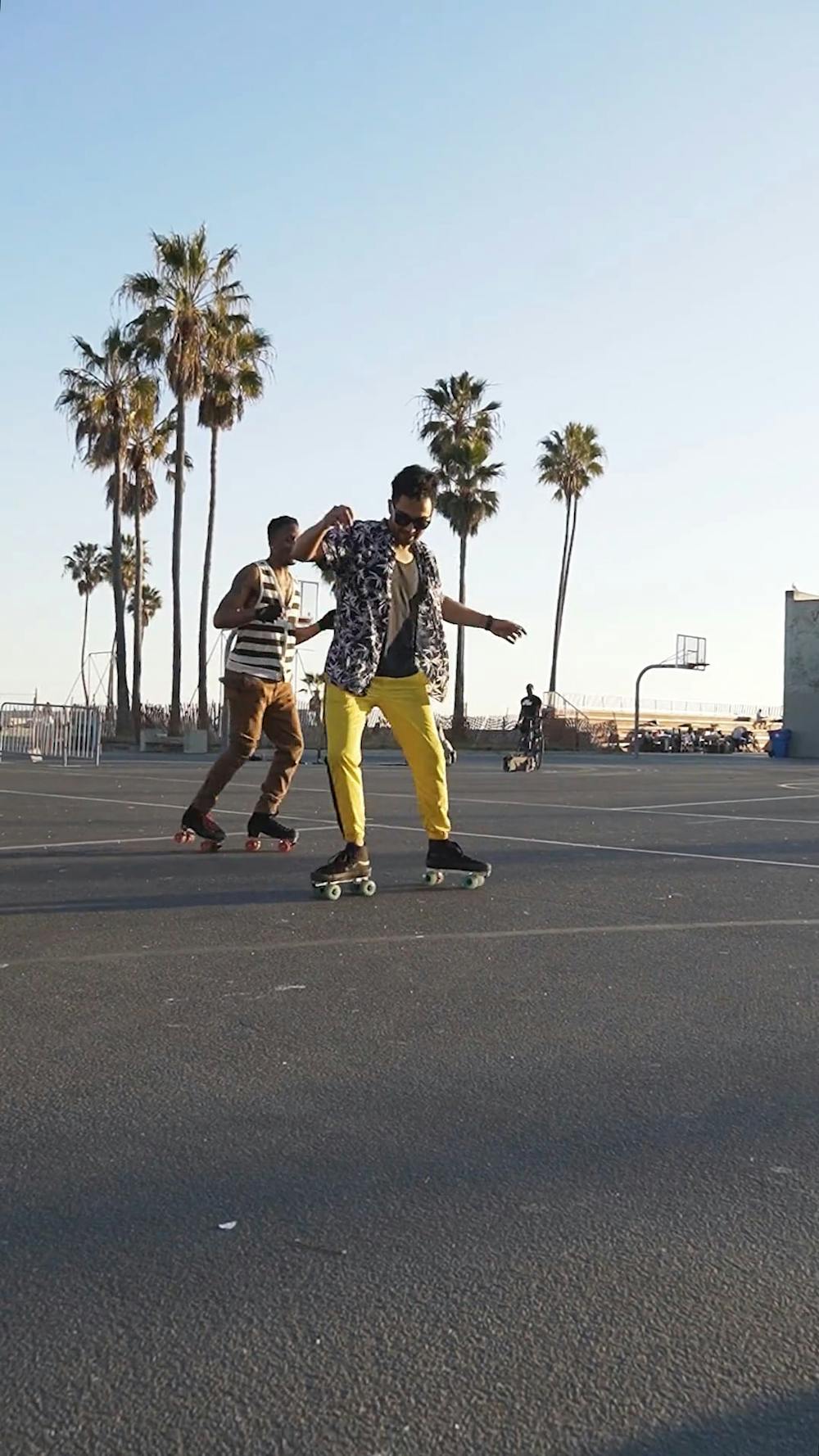 Woman Doing Roller Skating · Free Stock Video