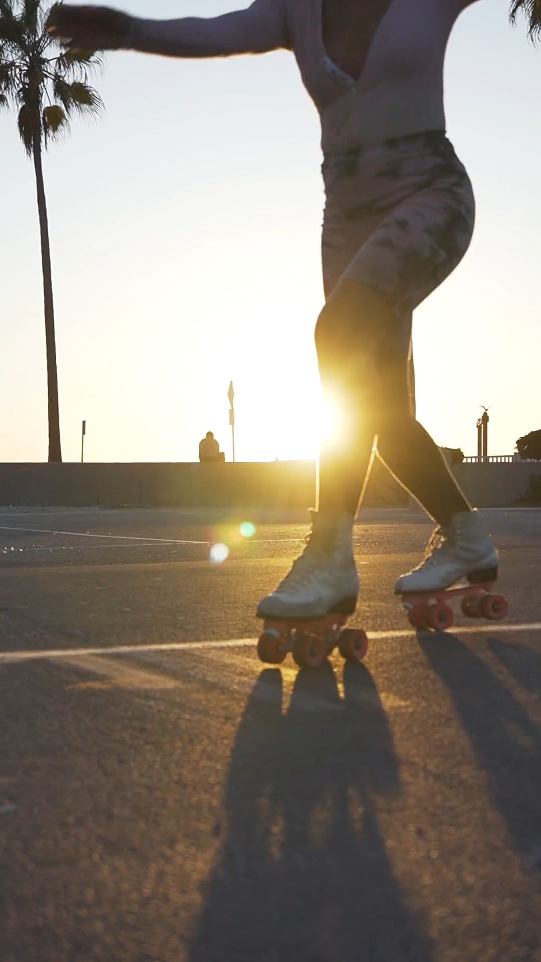 Woman Doing Roller Skates Tricks Free Stock Video Footage, Royalty-Free ...