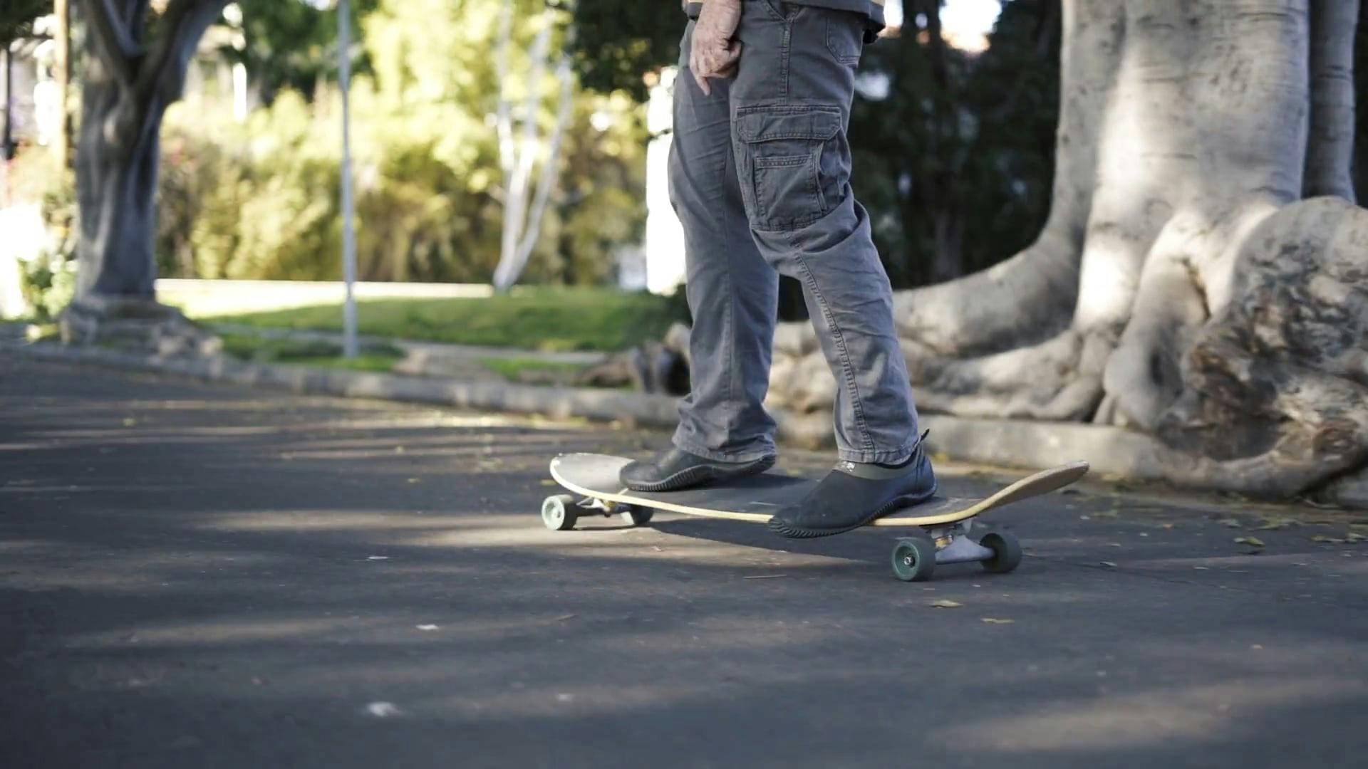 Person Riding Skateboard on the Street Free Stock Video Footage ...