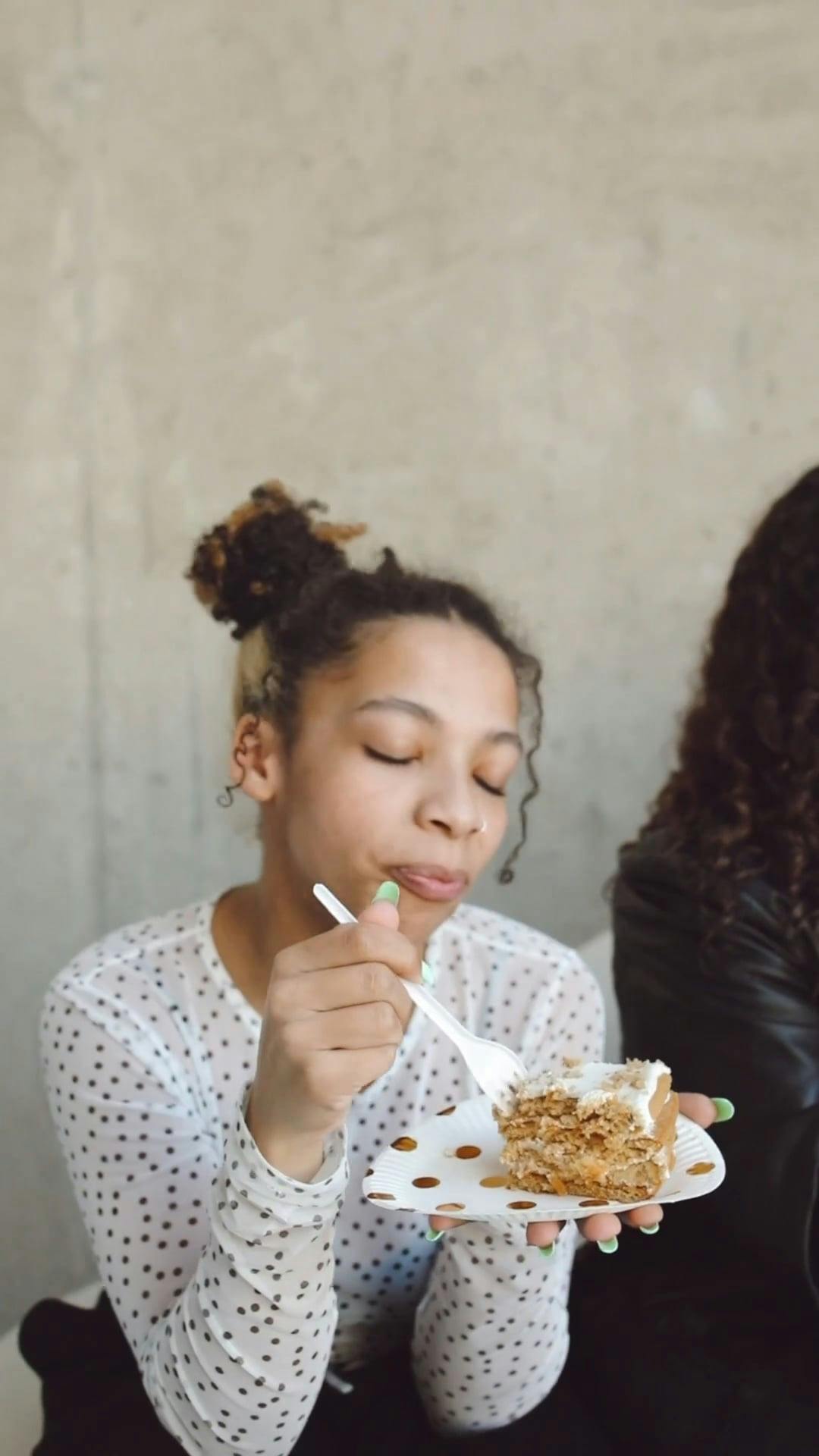 Friends Eating Cake Together Free Stock Video Footage, Royalty-Free 4K ...