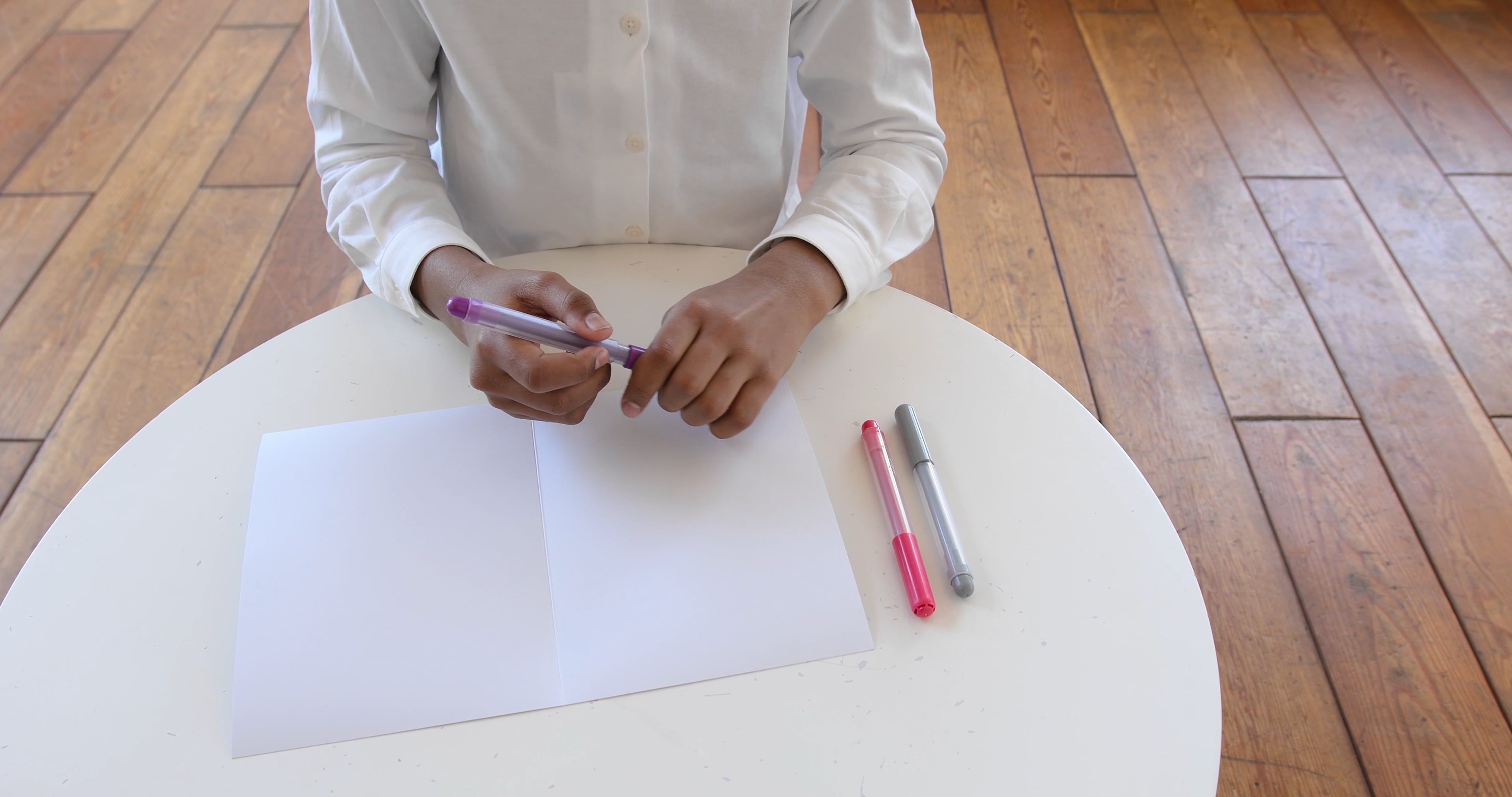 A Person Writting A Letter Free Stock Video Footage, Royalty-Free 4K ...