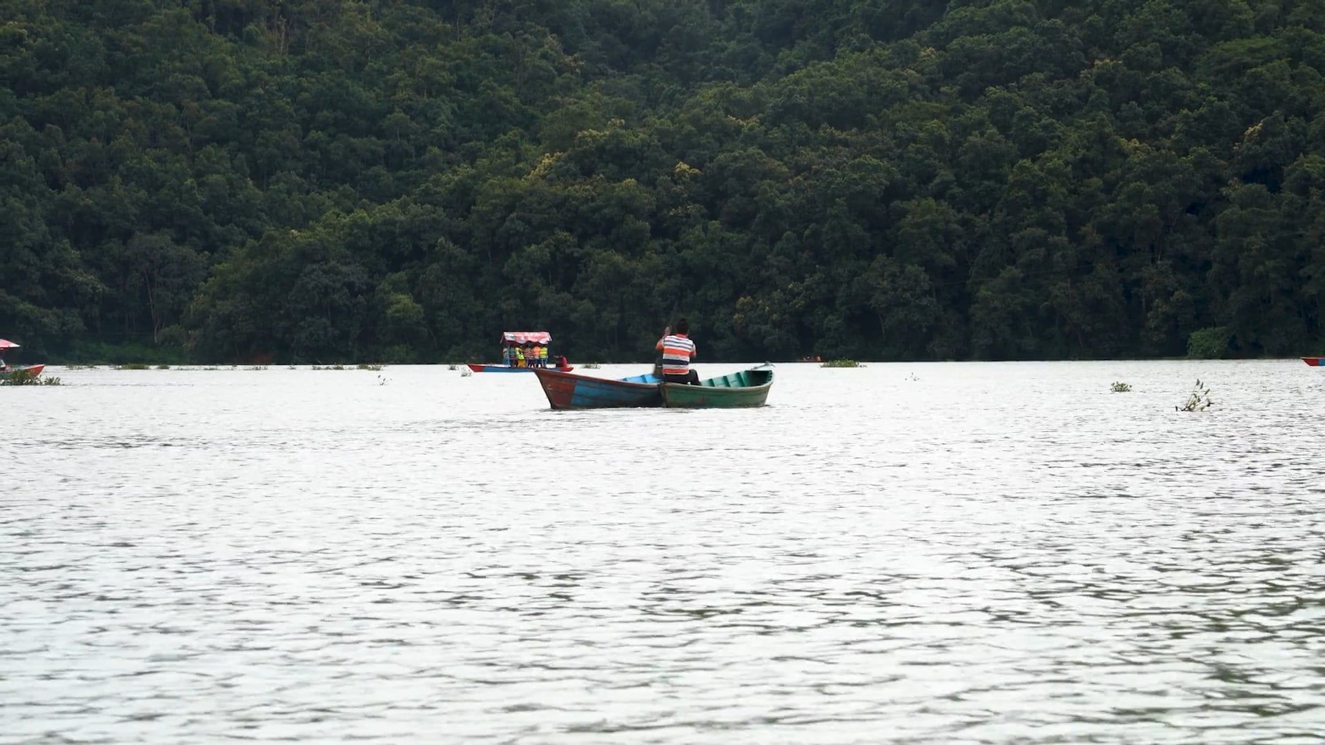 Boats Gliding Through the Lake Free Stock Video Footage, Royalty-Free ...