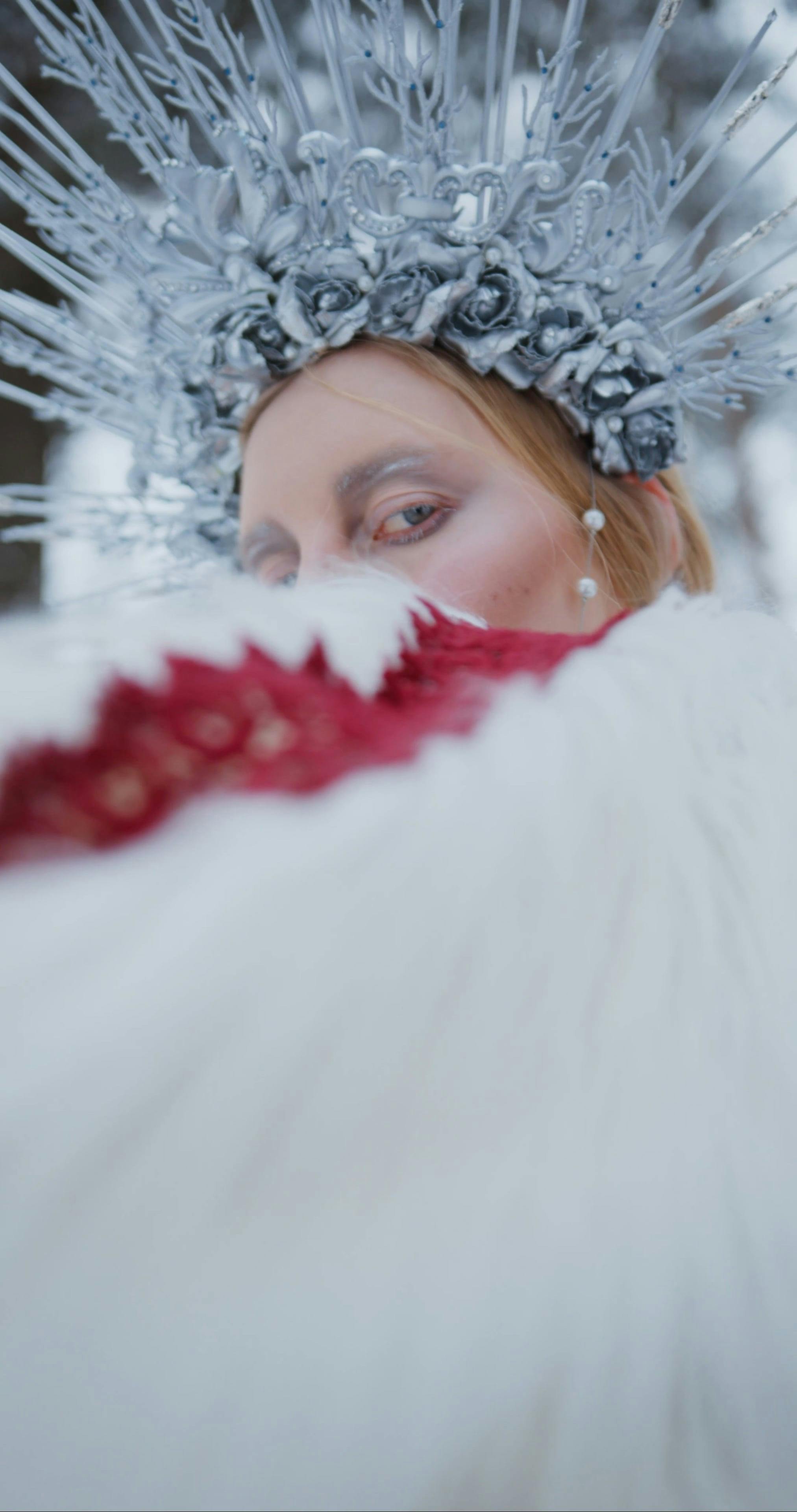 Woman Dancing in Snow Free Stock Video Footage, Royalty-Free 4K & HD ...