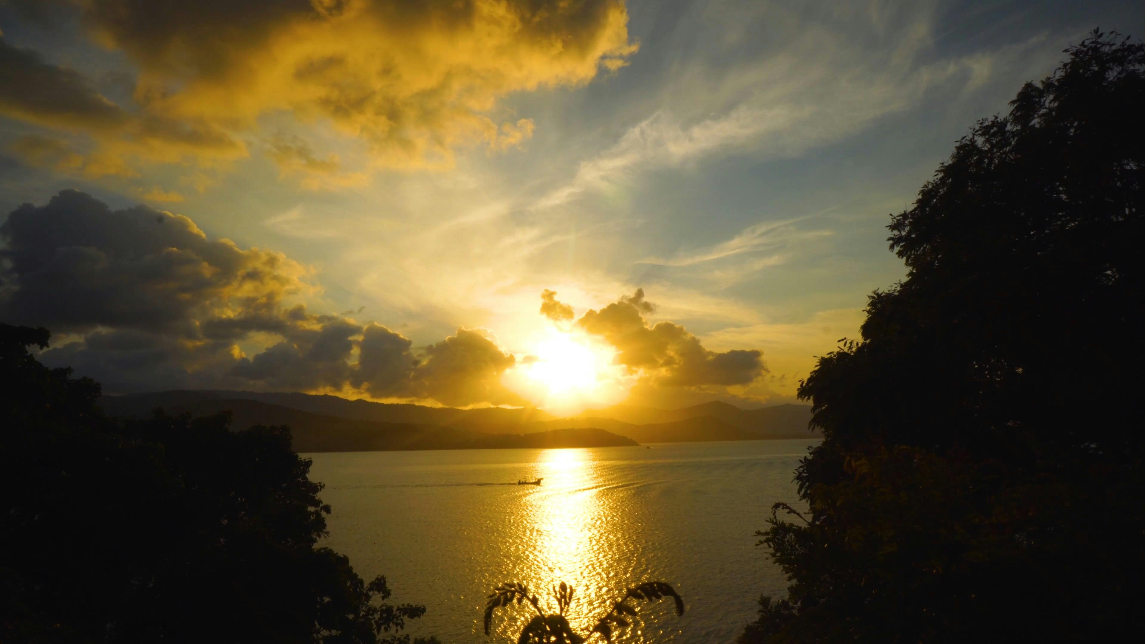 Clouds Hovering Over Water Free Stock Video Footage, Royalty-Free 4K ...