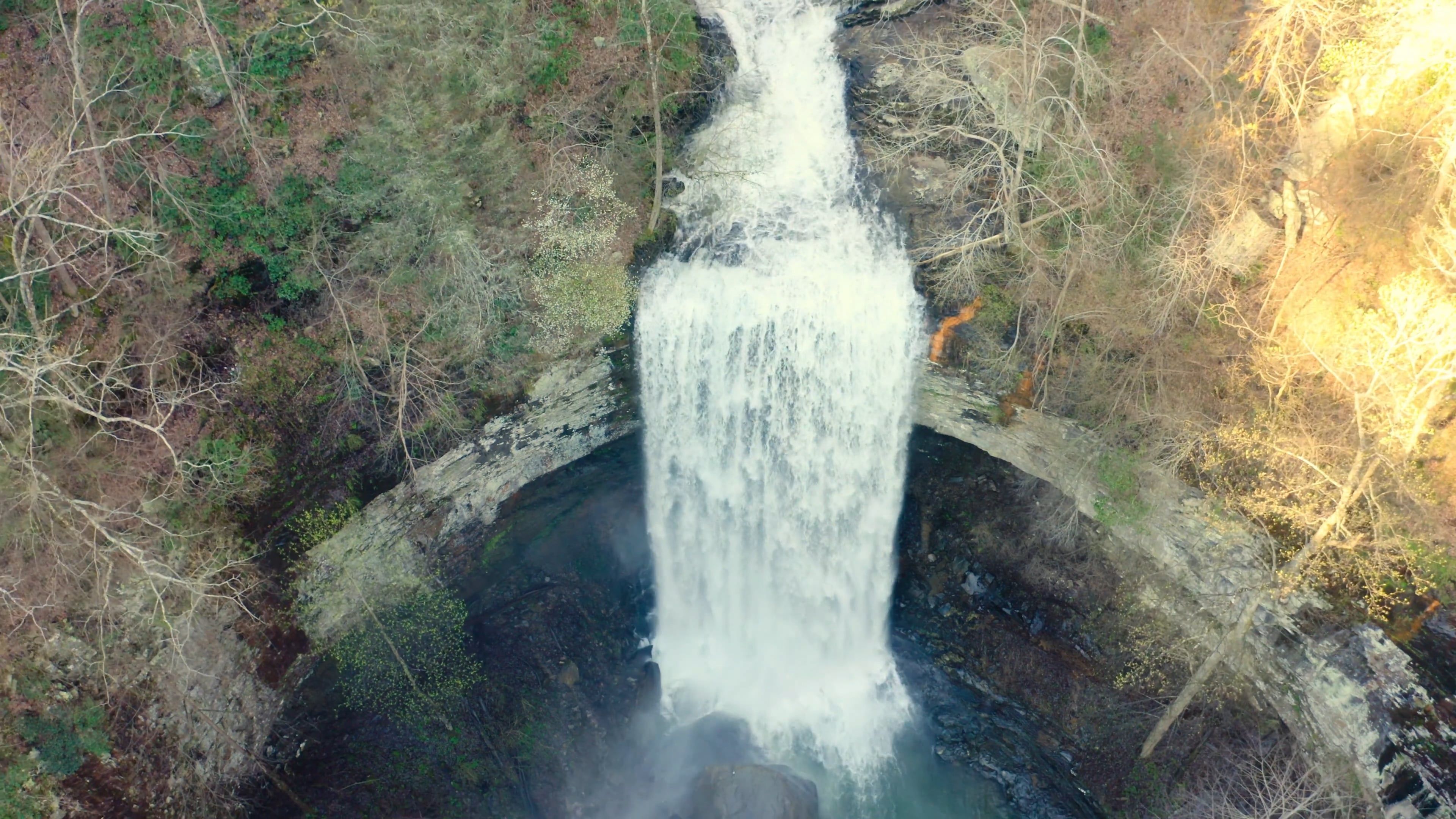 Waterfalls Photography From Above Free Stock Video Footage, Royalty ...
