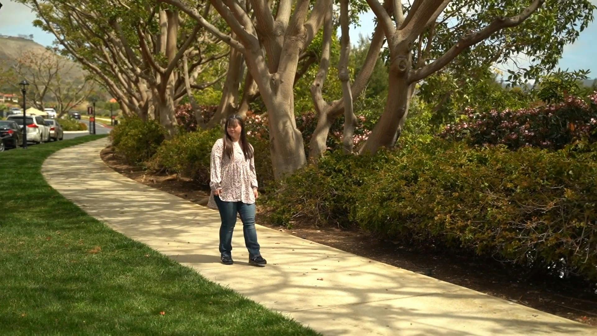 Woman Walking Down Path Videos, Download The BEST Free 4k Stock Video ...