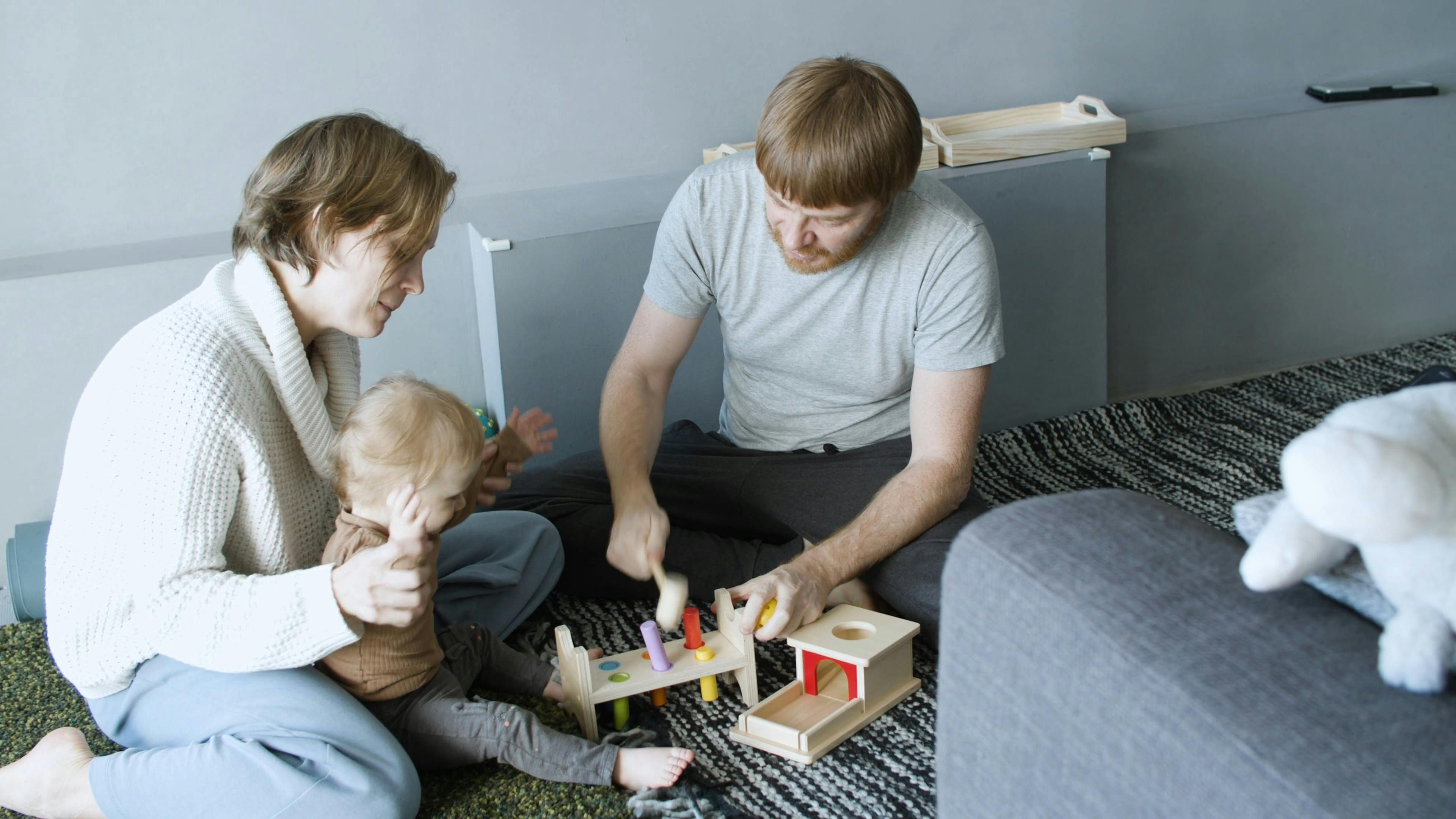 Parents Bonding with Their Child Free Stock Video Footage, Royalty-Free ...