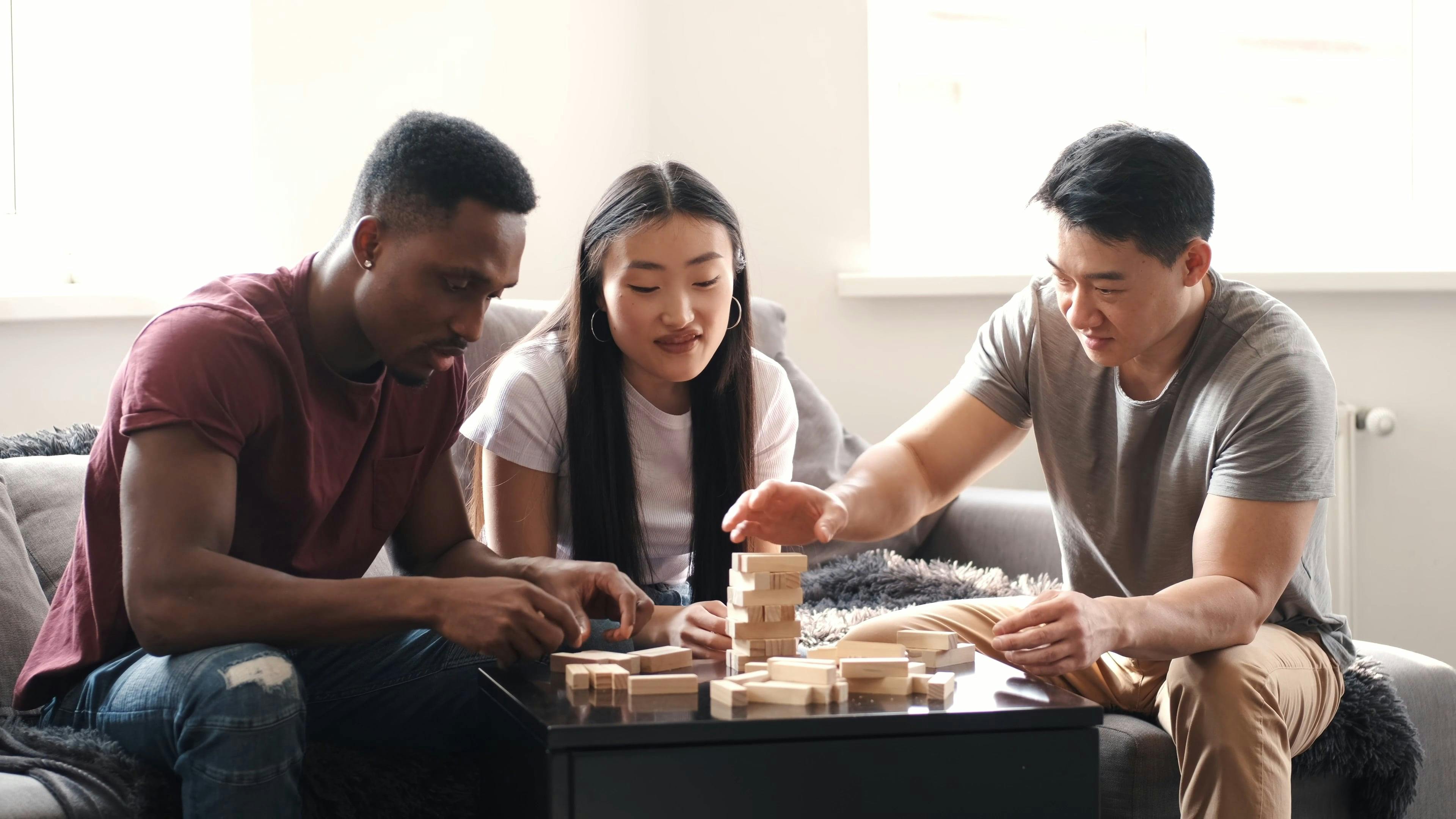 People Playing Jenga Free Stock Video Footage, Royalty-Free 4K & HD ...