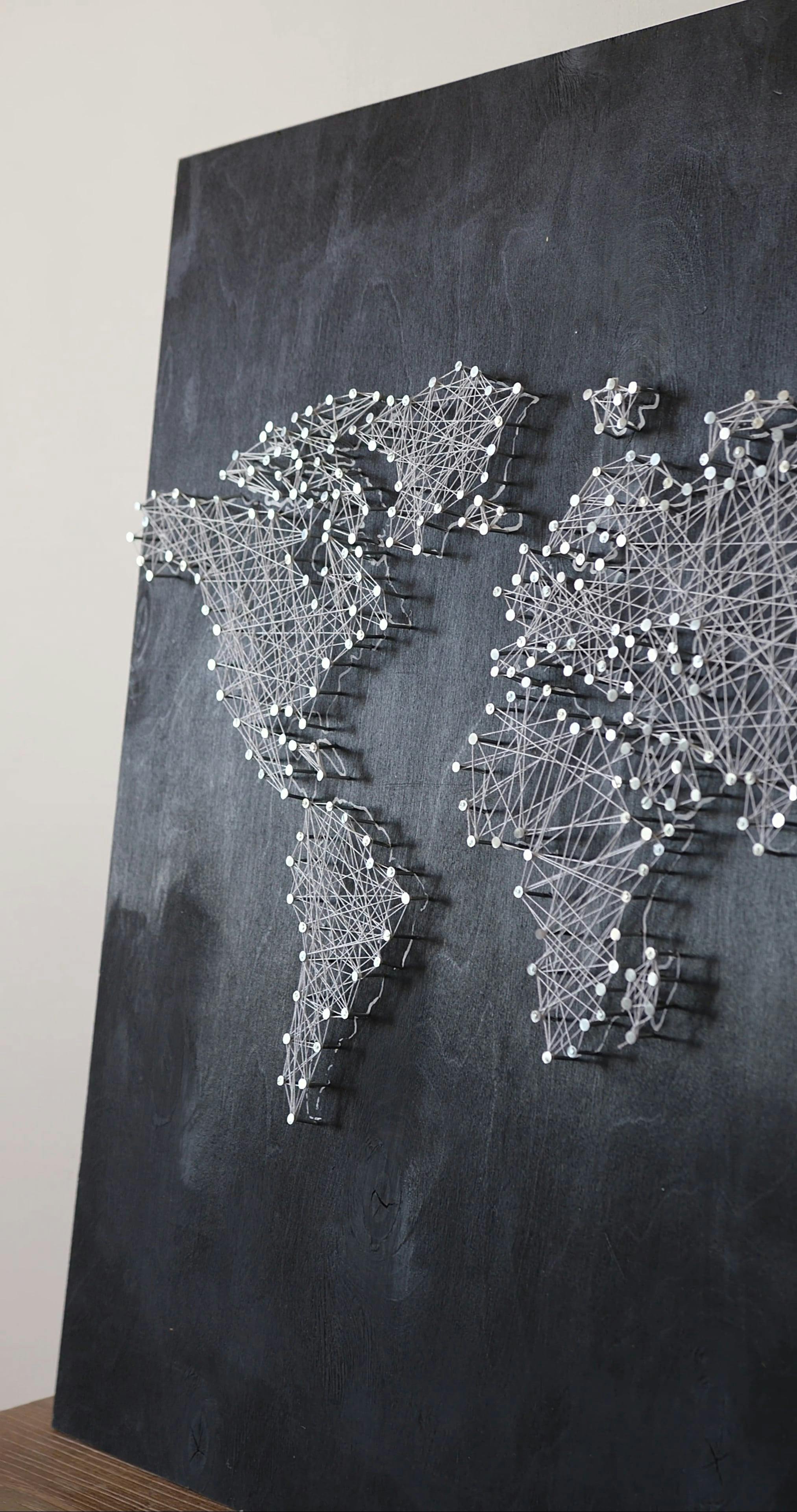 Map Illustration Using Strings Free Stock Video Footage, Royalty-Free ...