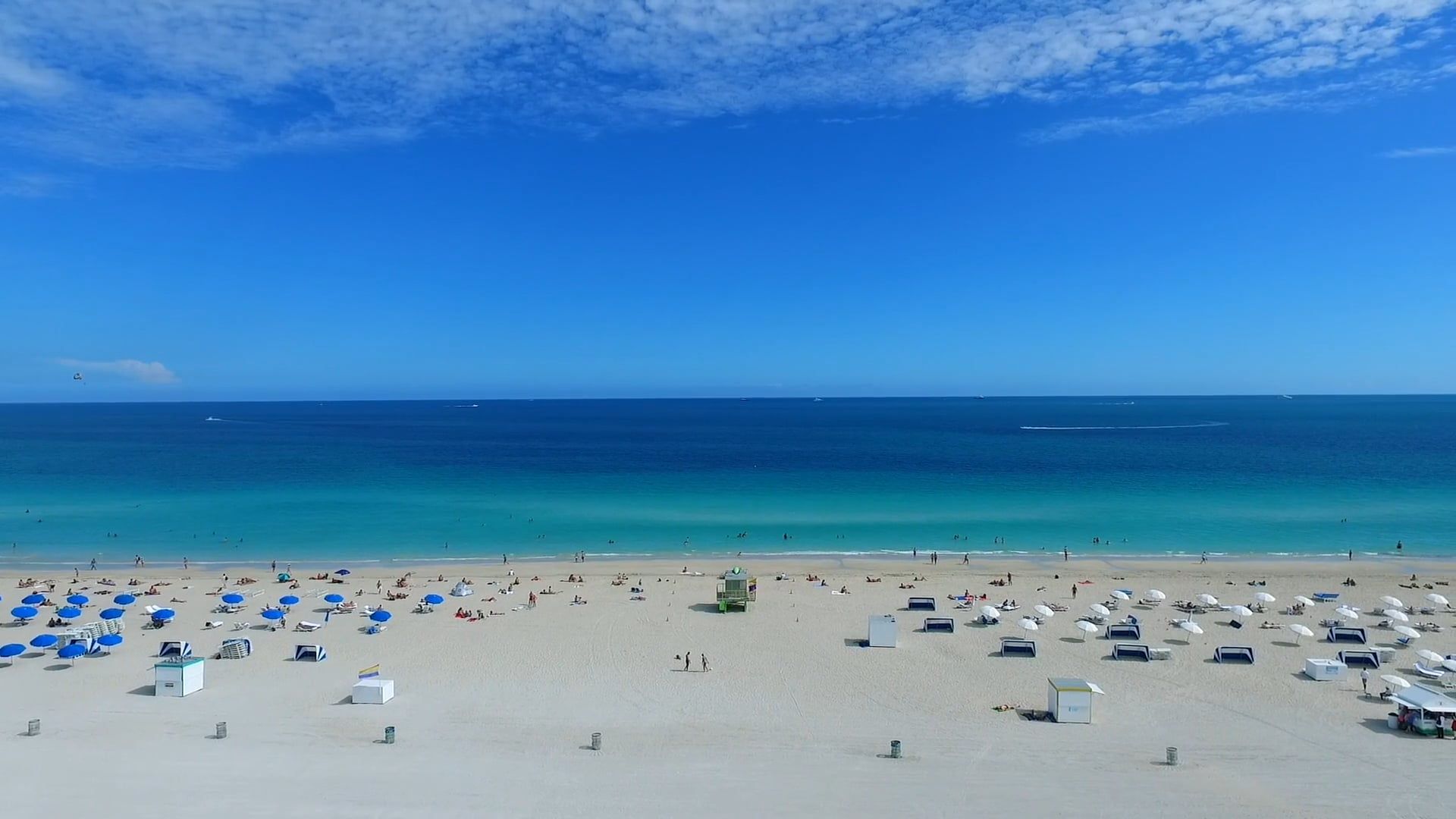 Drone Shot of a Beach Shoreline Free Stock Video Footage, Royalty-Free ...