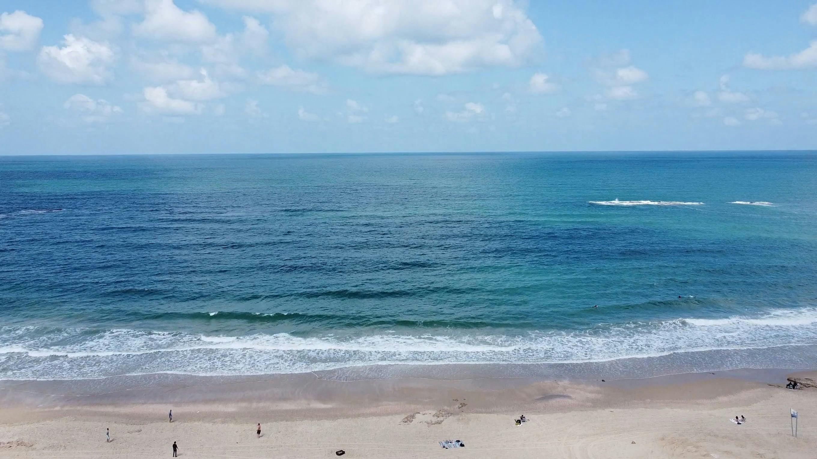 Drone Footage of the Ocean Free Stock Video Footage, Royalty-Free 4K ...