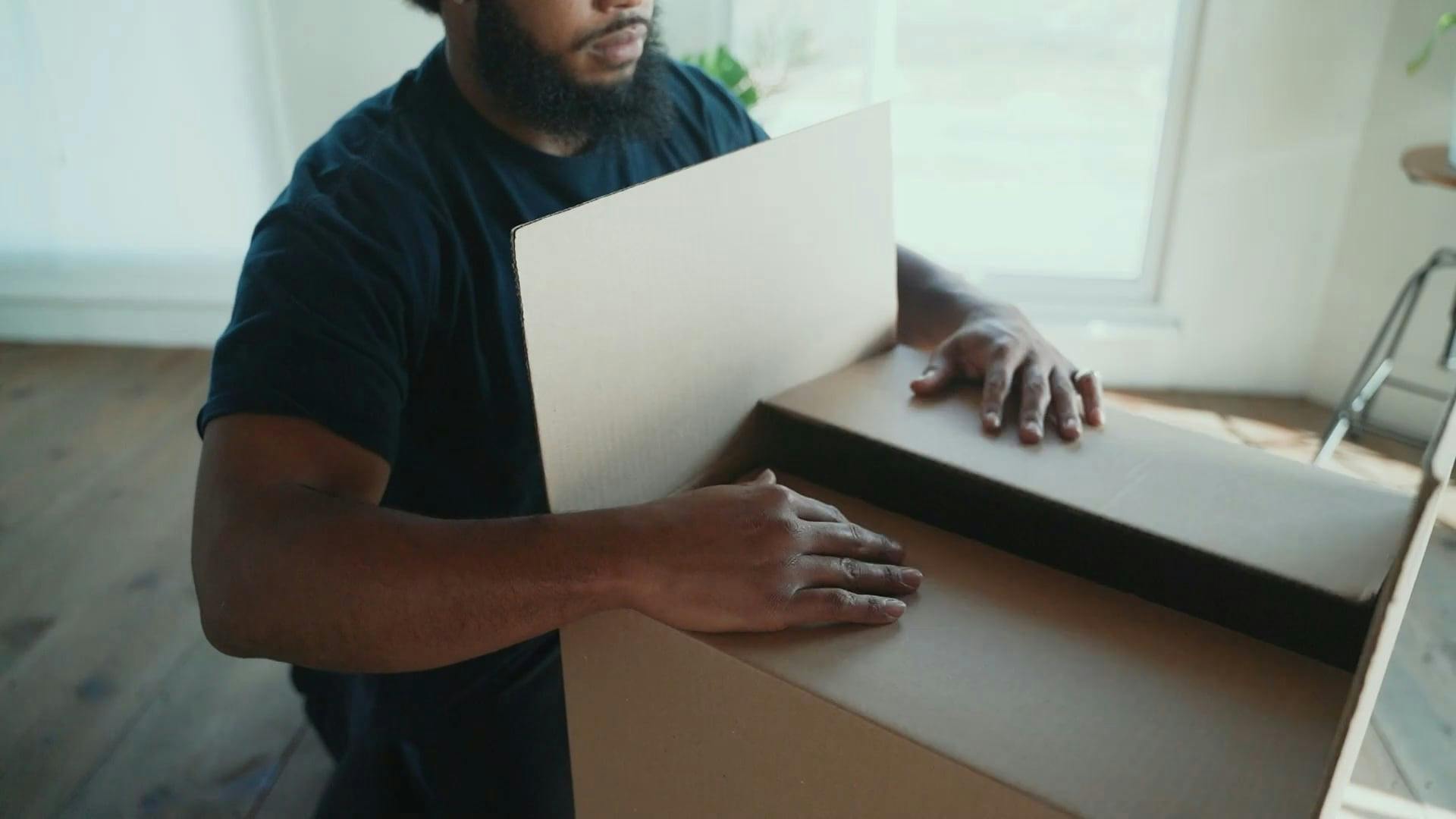 Man Closing the Box Free Stock Video Footage, Royalty-Free 4K & HD ...