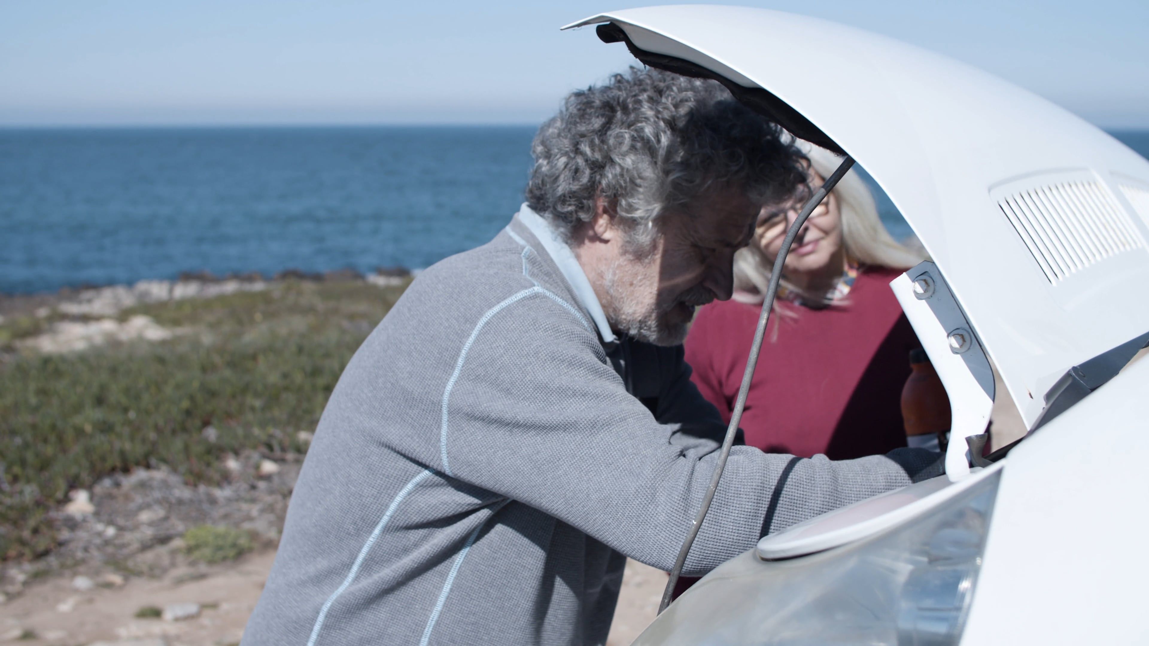 Elderly Couple Fixing the Vehicle Free Stock Video Footage, Royalty ...