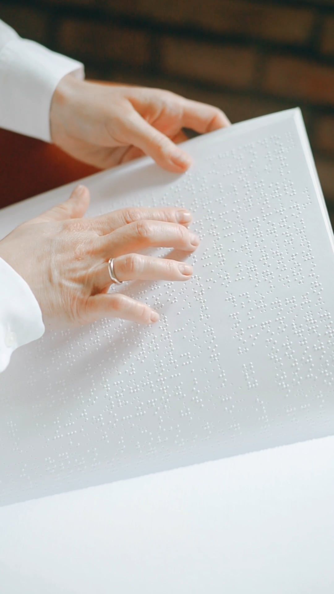 A Person Reading a Braille Book Free Stock Video Footage, Royalty-Free ...