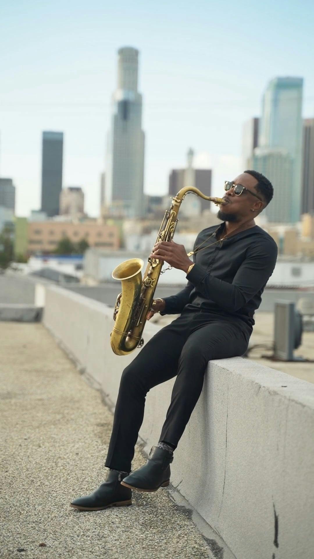 A Man Playing the Saxophone Free Stock Video Footage, Royalty-Free 4K ...