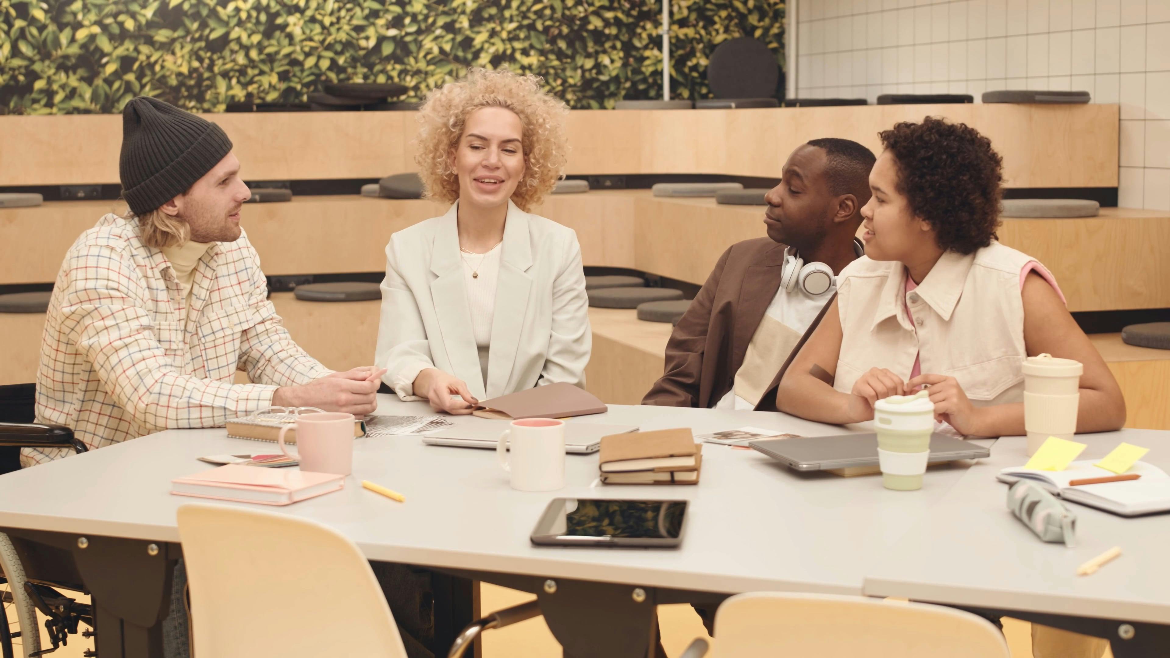 Hand Gestures Of A Group Of People Signifying Accomplishment In Unison ...