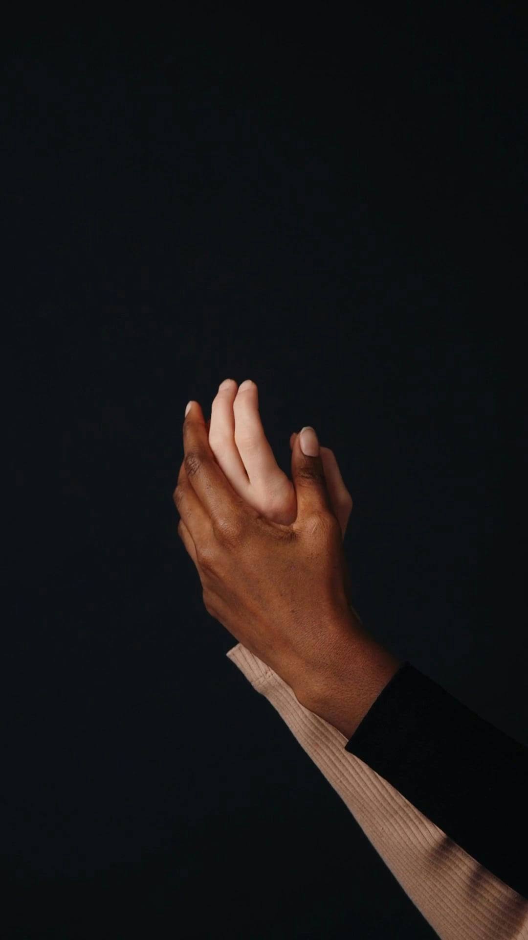 Couple's Hands Touching · Free Stock Video