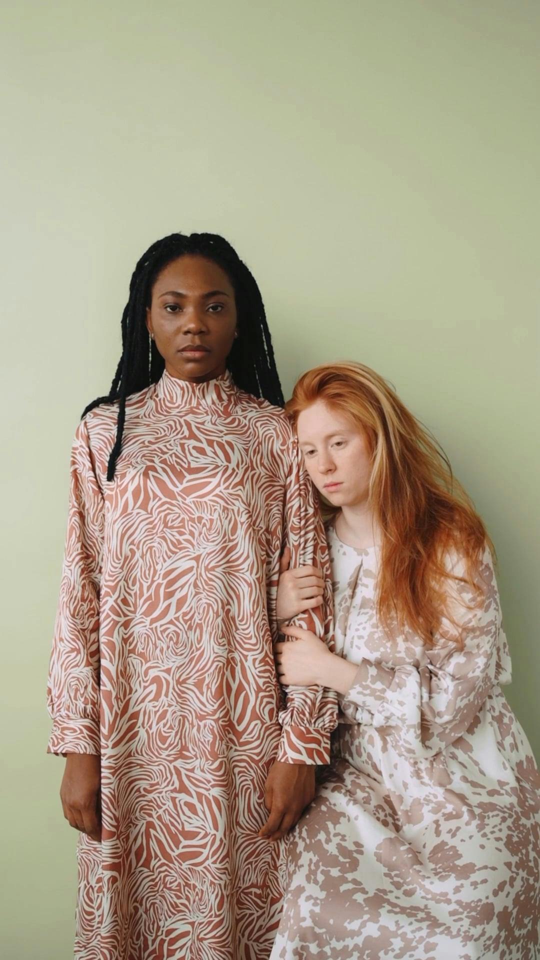 Female Models Posing Together Free Stock Video Footage, Royalty-Free 4K ...