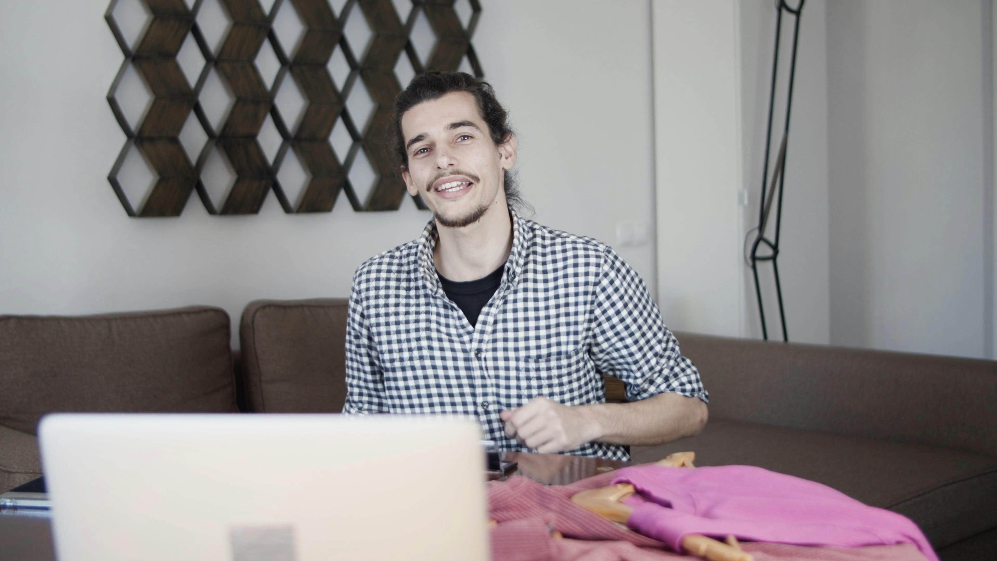 A Man Vlogging Free Stock Video Footage, Royalty-Free 4K & HD Video Clip