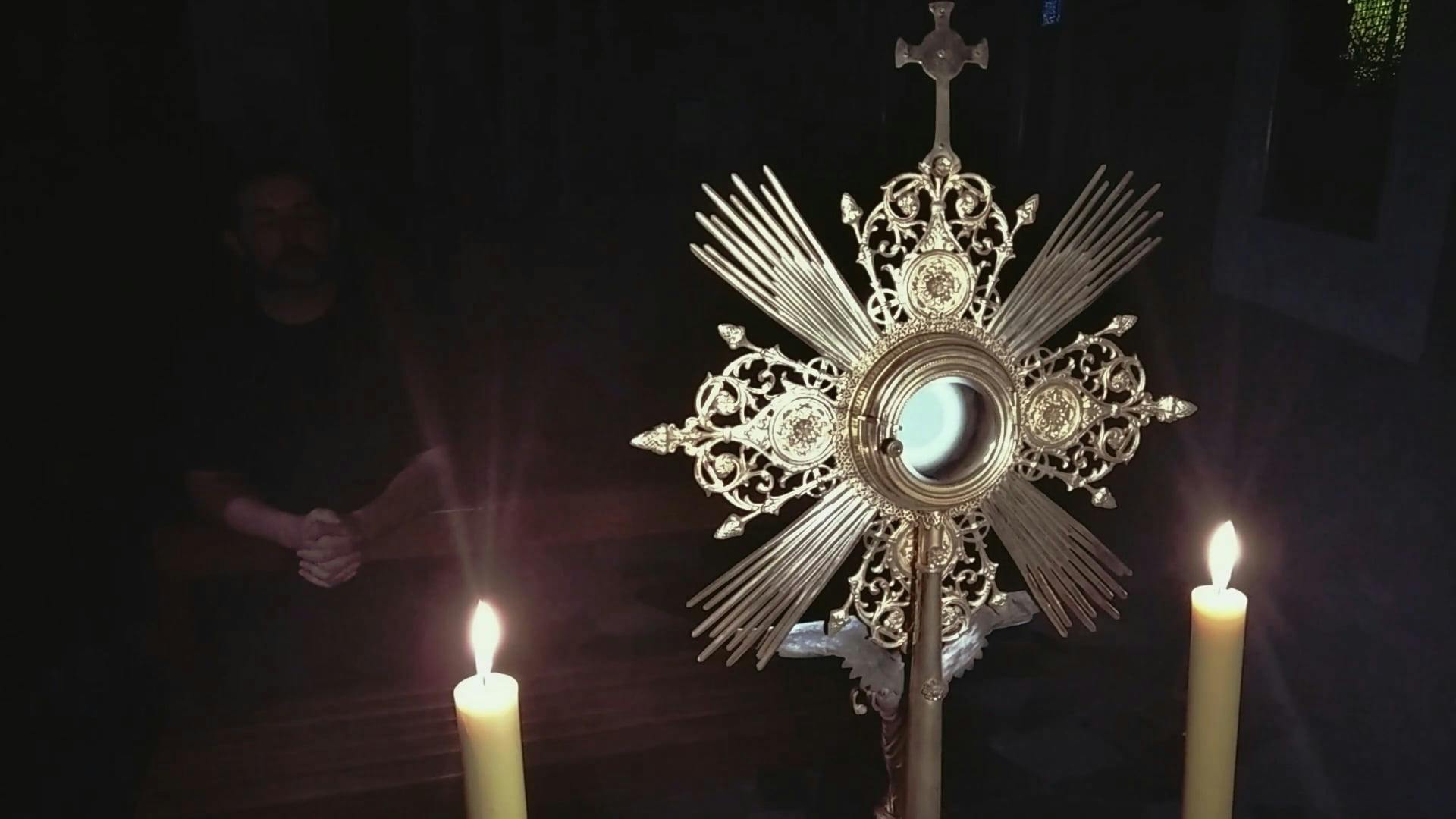 Man Praying in Front of an Altar Free Stock Video Footage, Royalty-Free ...