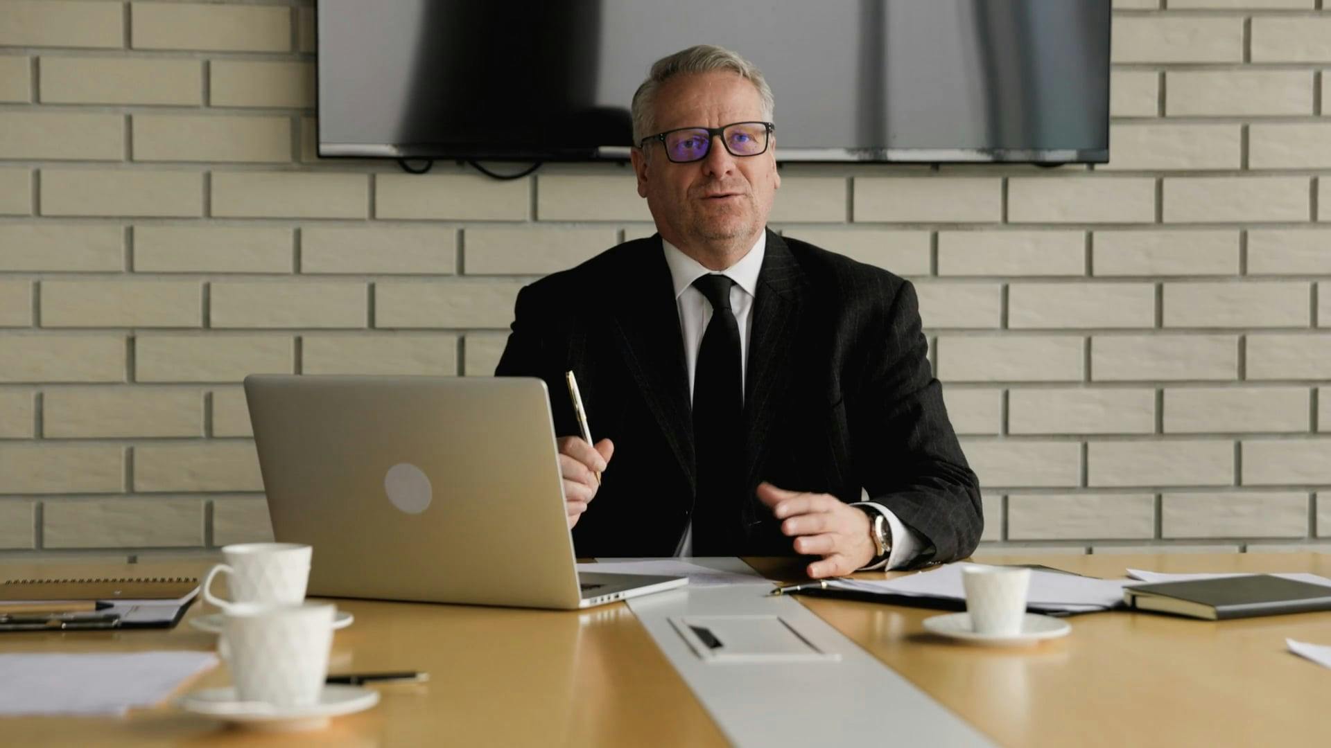 Video of a Man Explaining Free Stock Video Footage, Royalty-Free 4K ...