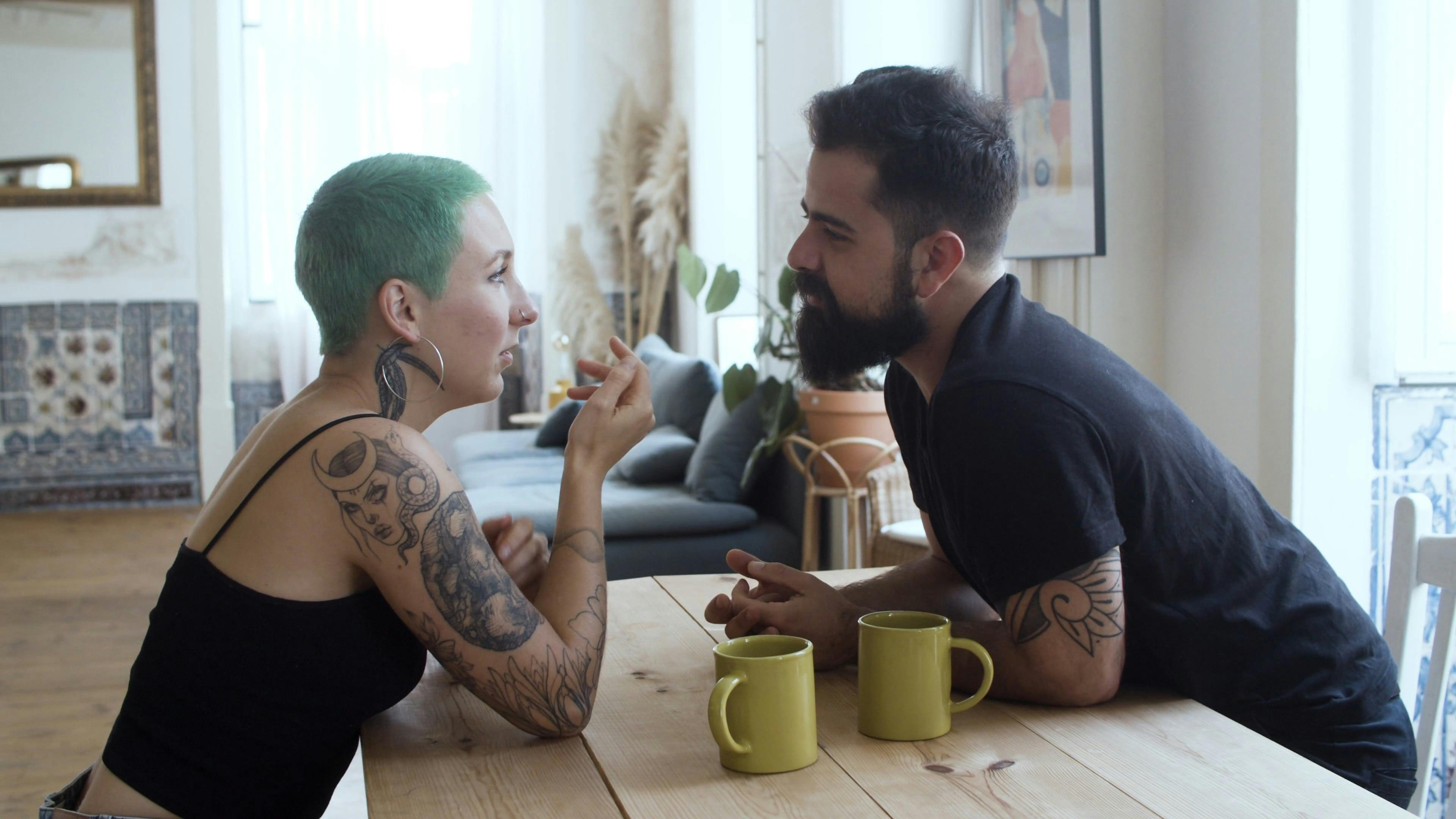 Couple Talking to Each Other Closely Free Stock Video Footage, Royalty ...