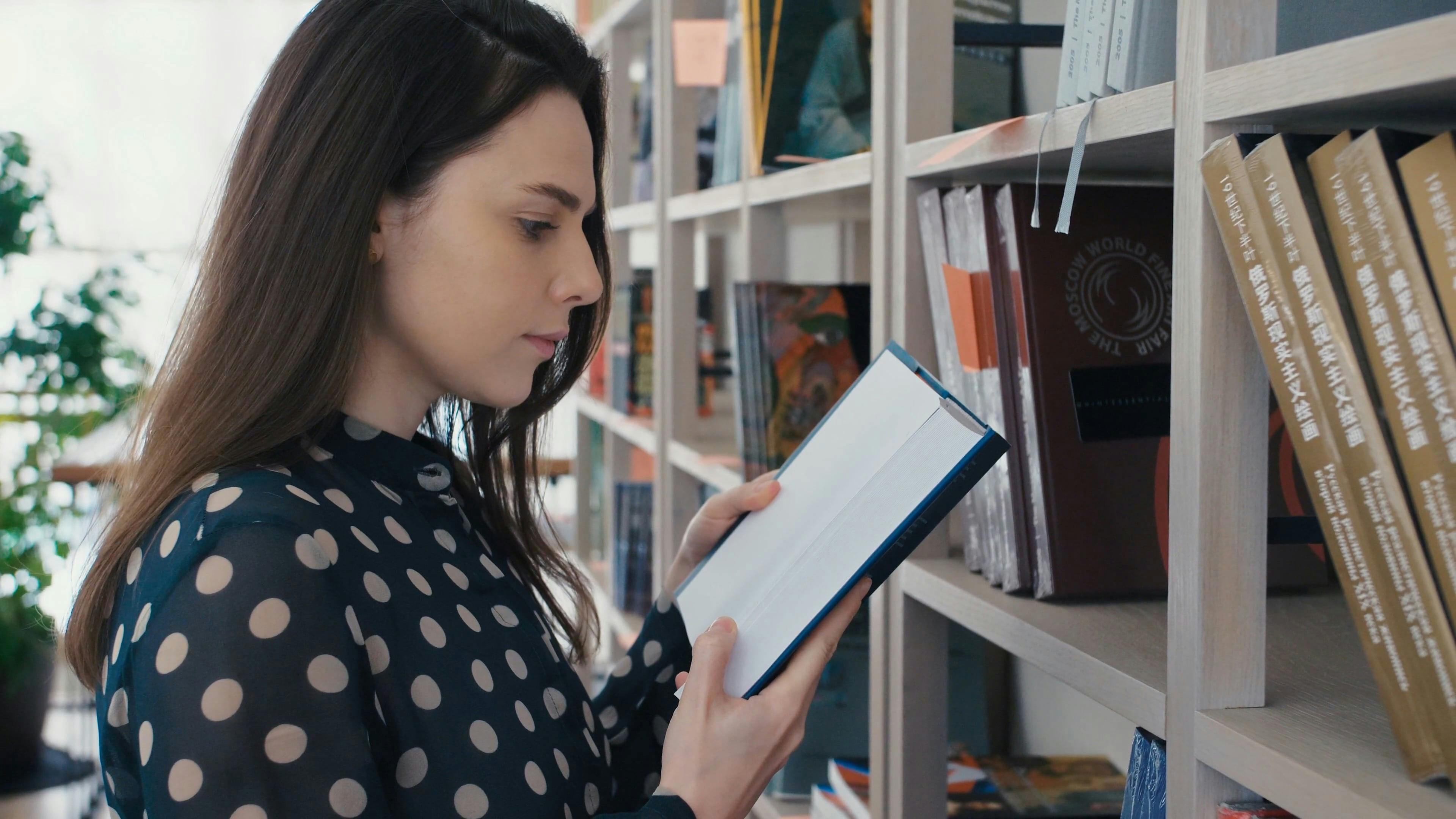 Browsing the Pages of a Book Free Stock Video Footage, Royalty-Free 4K ...