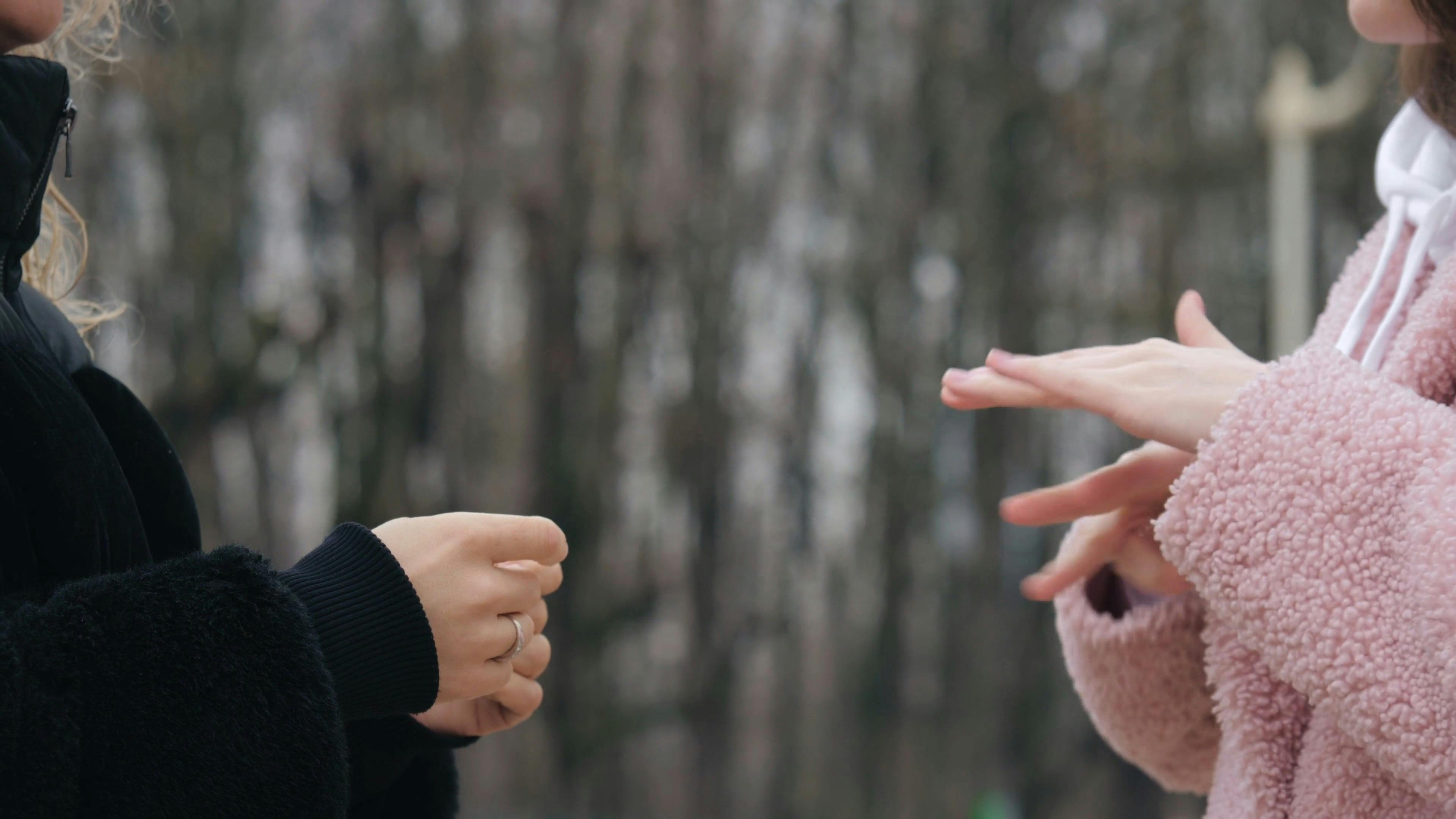 People Talking using Sign Language Free Stock Video Footage, Royalty ...