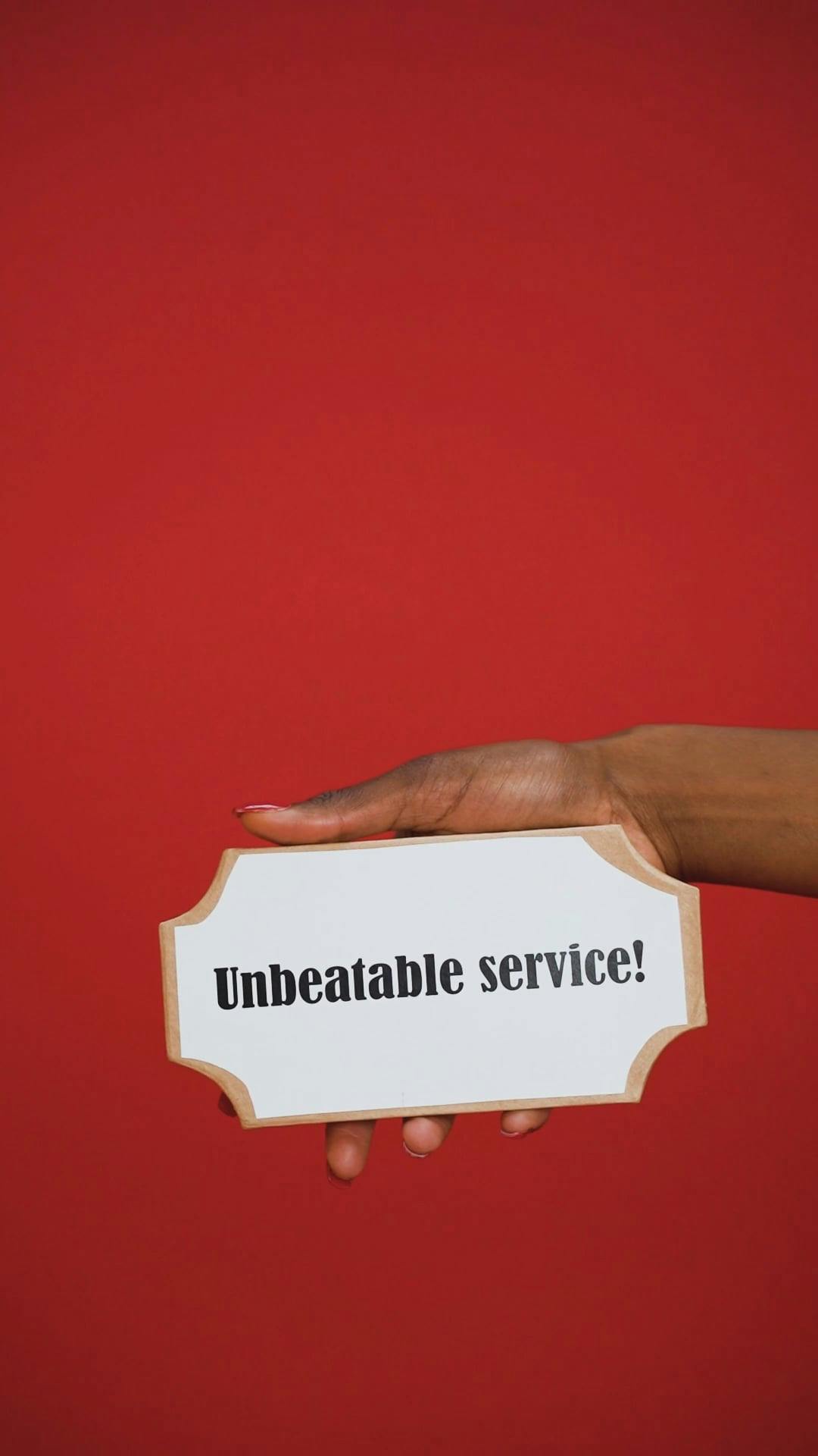 A Person Holding a Sign with Printed Phrase Free Stock Video Footage ...