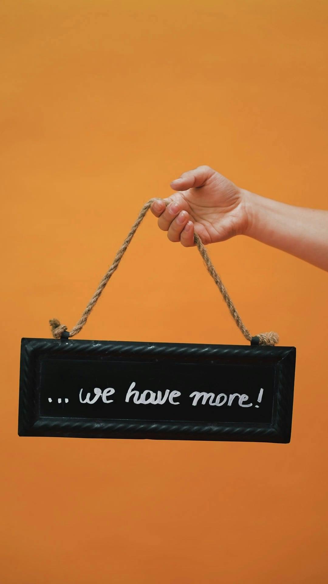 A Person Holding a Signage · Free Stock Video