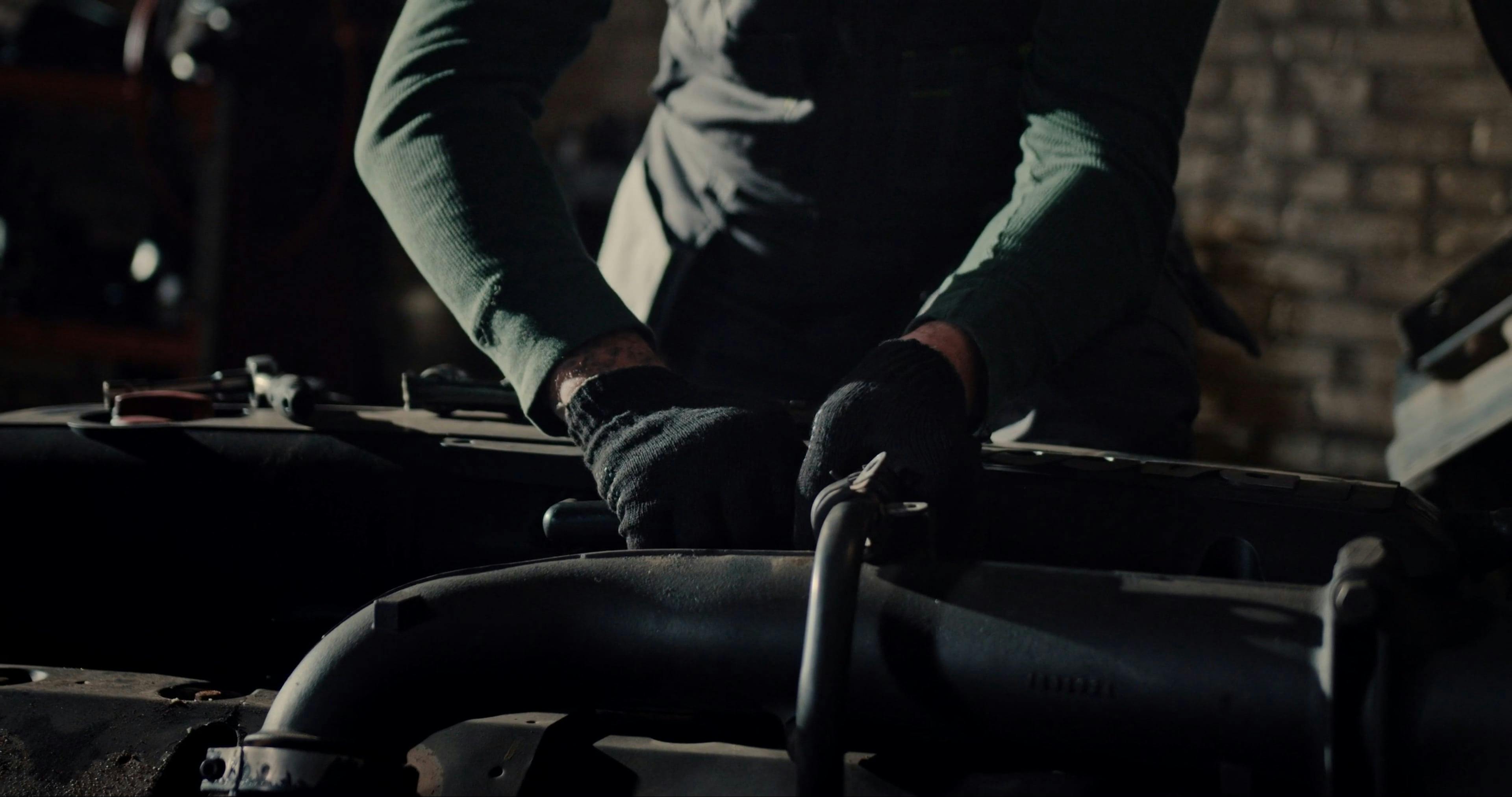 Man Repairing Truck Engine · Free Stock Video