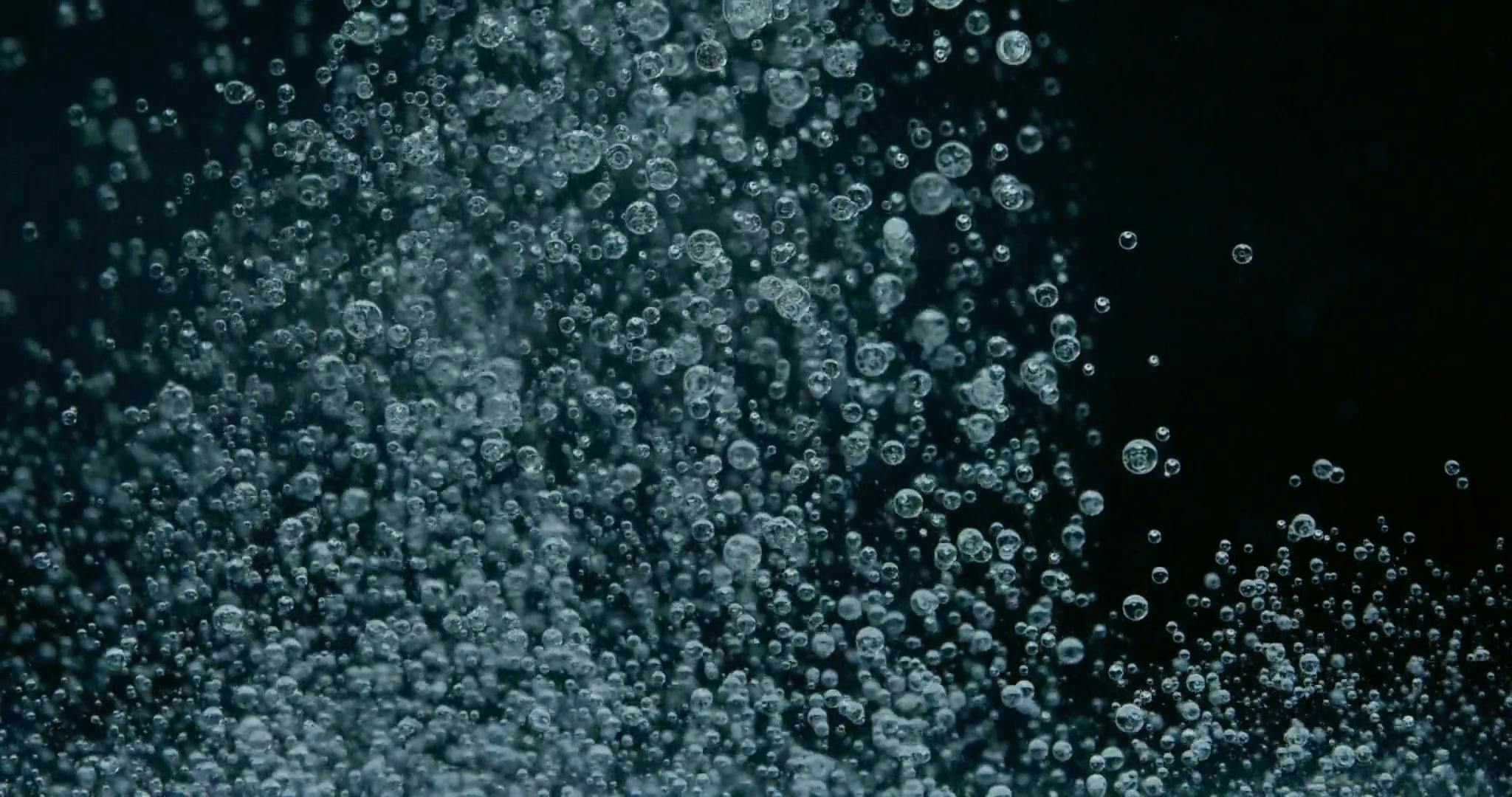 Bubbles on Clear Liquid · Free Stock Video
