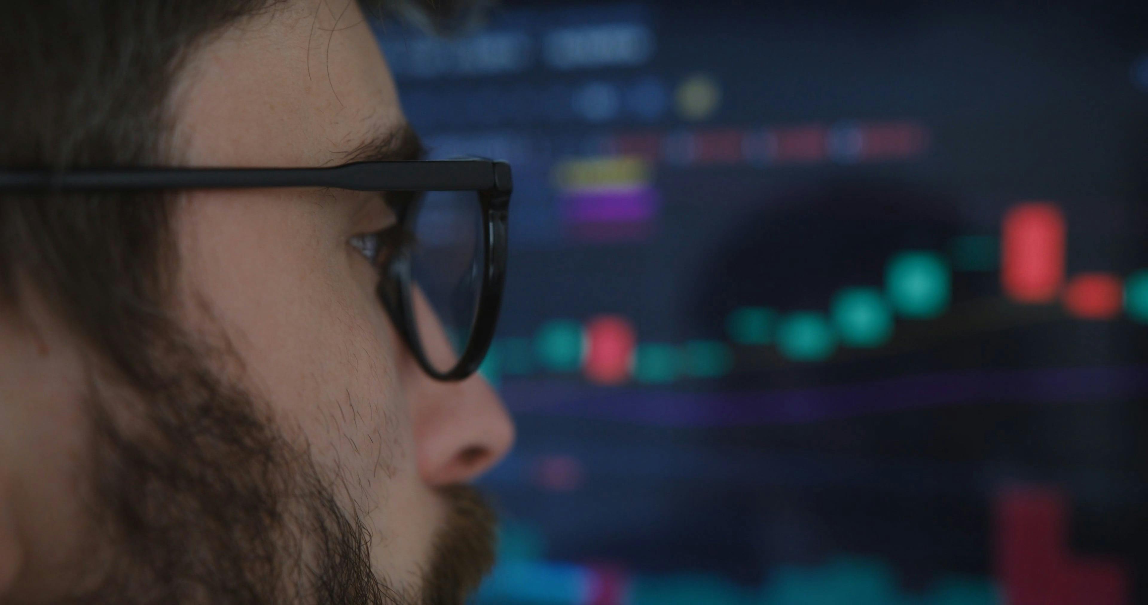 Man Analyzing a Chart · Free Stock Video