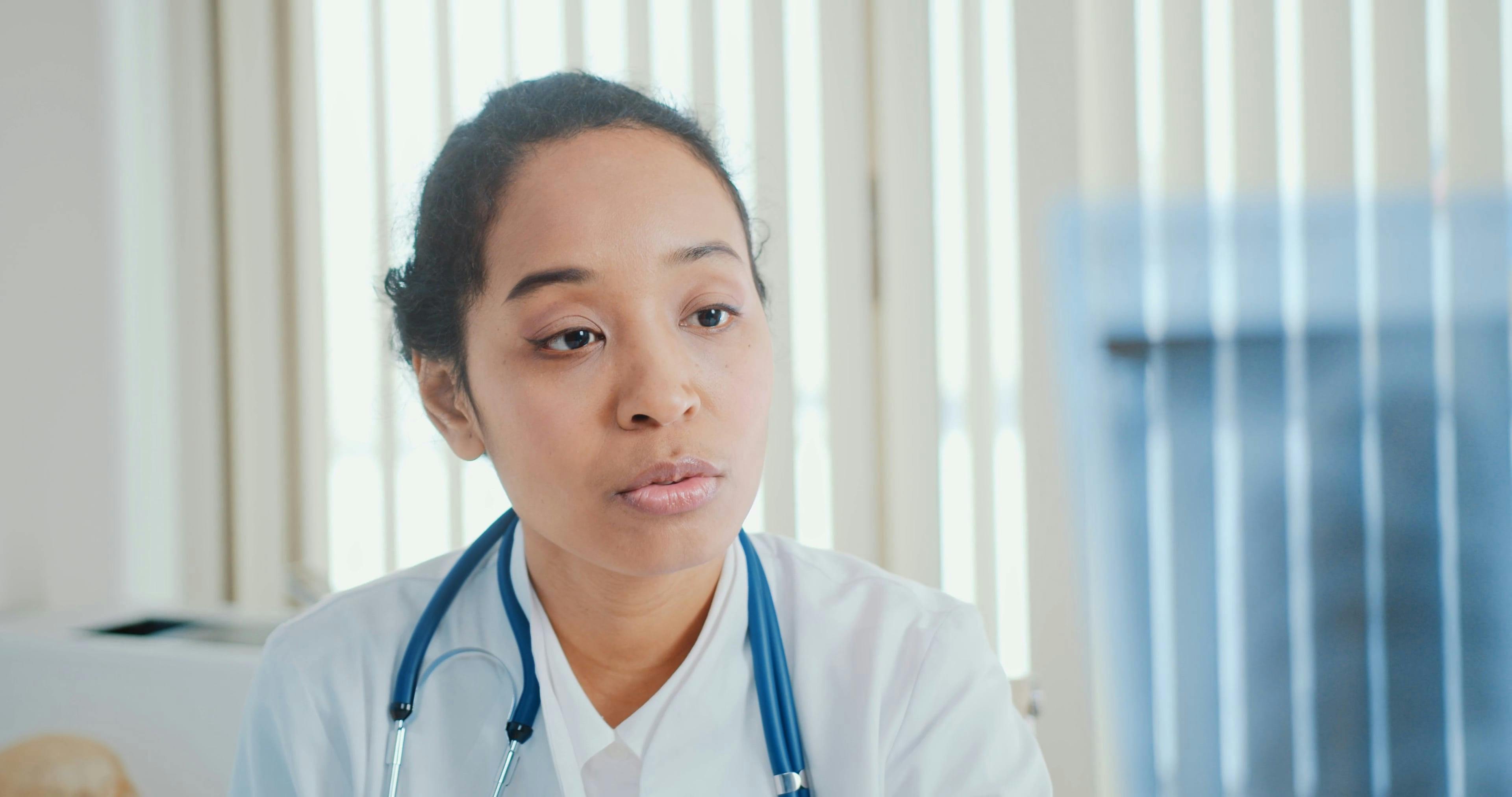 Doctor Reading an X-ray Scan · Free Stock Video