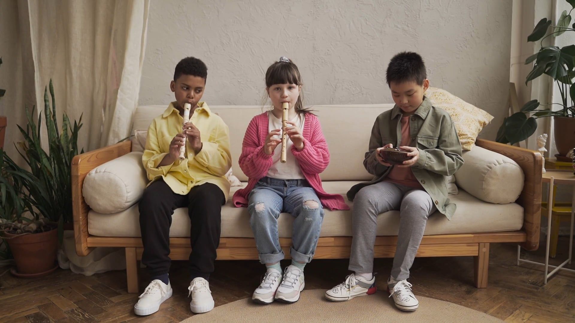 Children Playing Flute Together Free Stock Video Footage, Royalty-Free ...