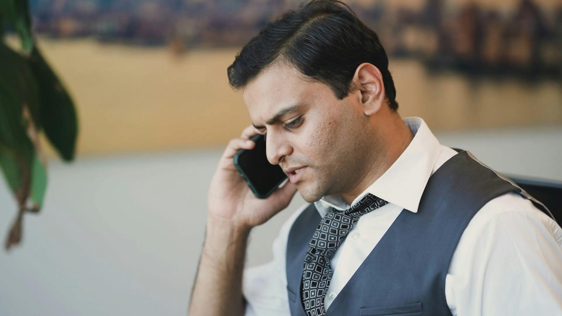 Man Talking on His Phone Free Stock Video Footage, Royalty-Free 4K & HD ...