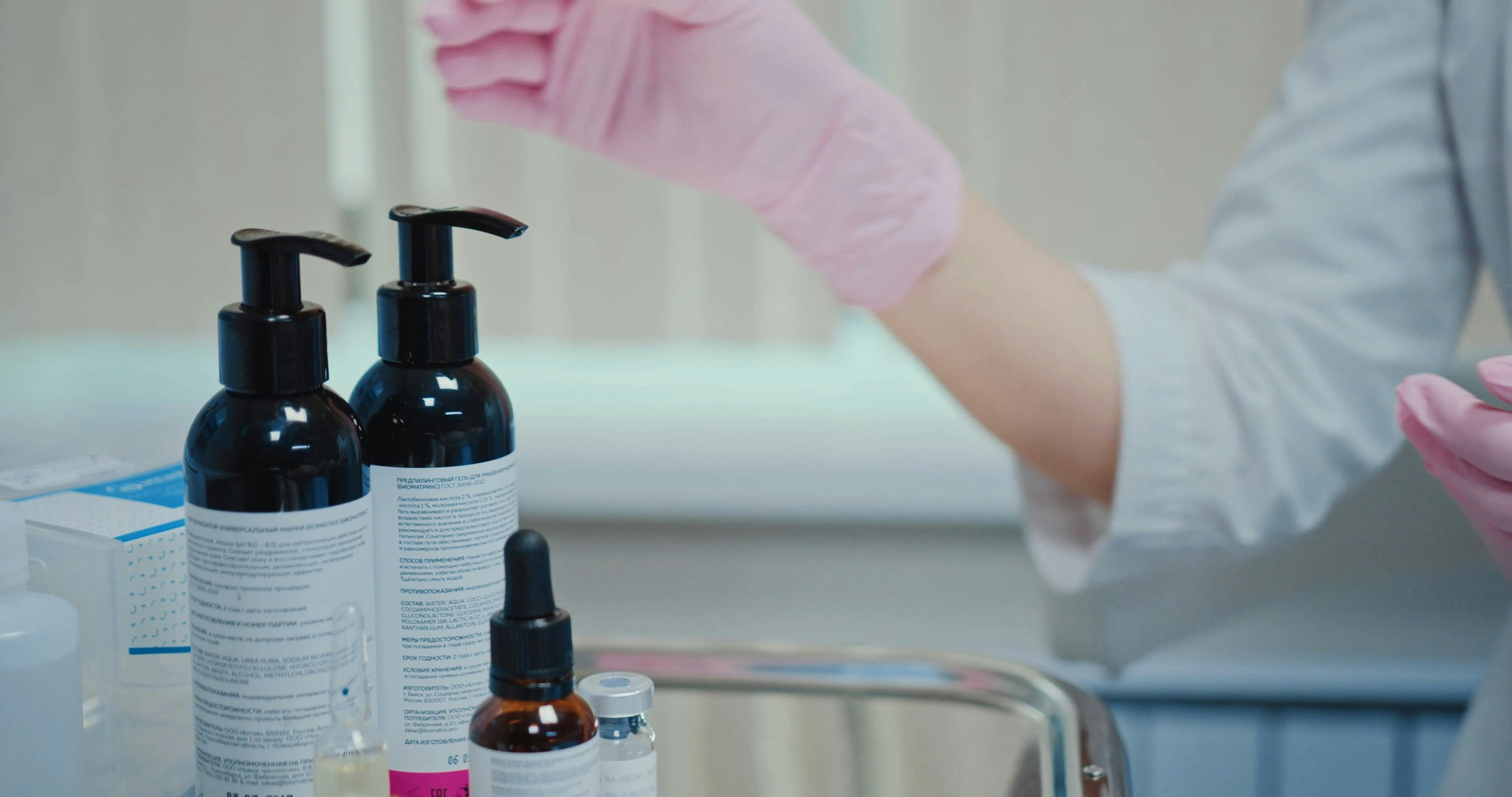 A Person Applying a Beauty Product on a Woman's Face · Free Stock Video