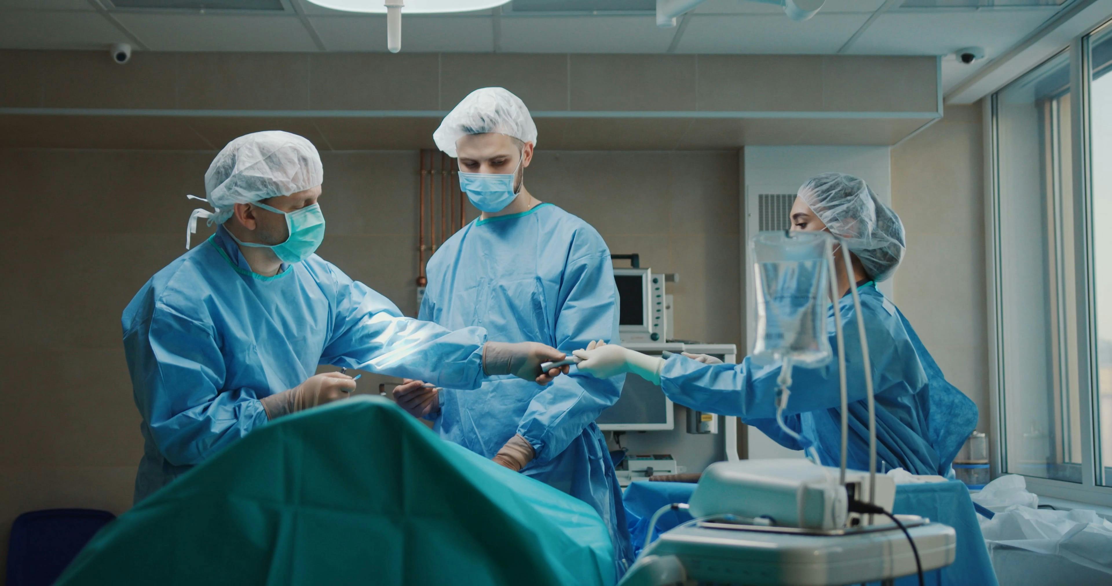 Inside the Operating Room · Free Stock Video